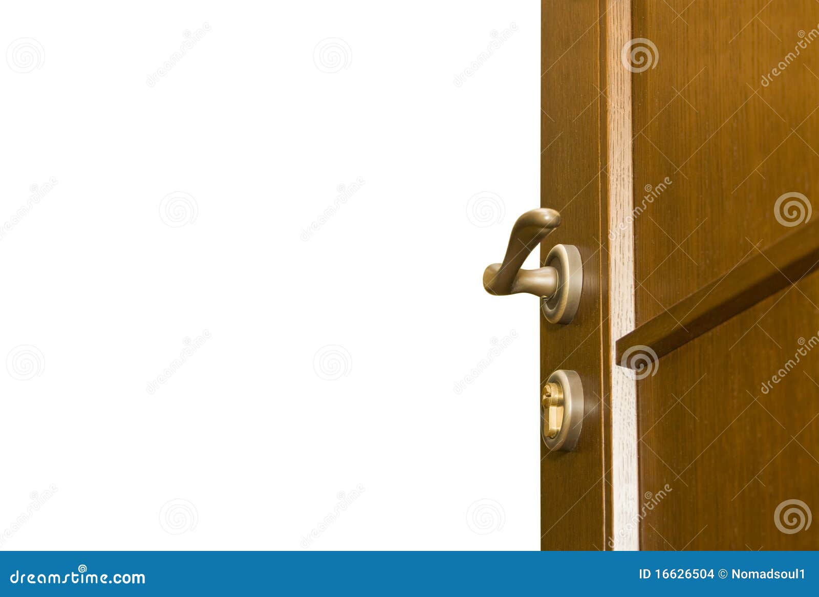 Open deur stock foto. Image of houten, stijl, vorm, binnenlands - 16626504