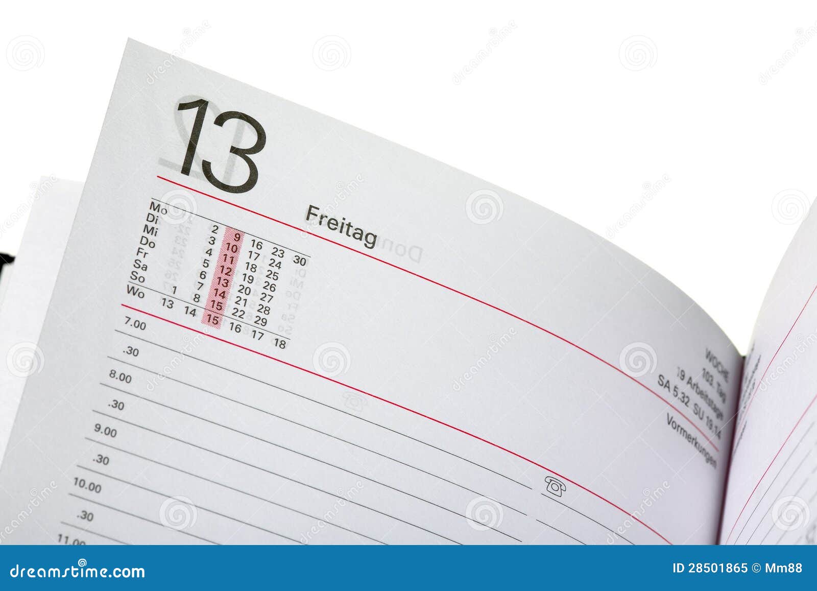 Open Diary With One Fountain Pen In It 2 Royalty-Free Stock Image ...