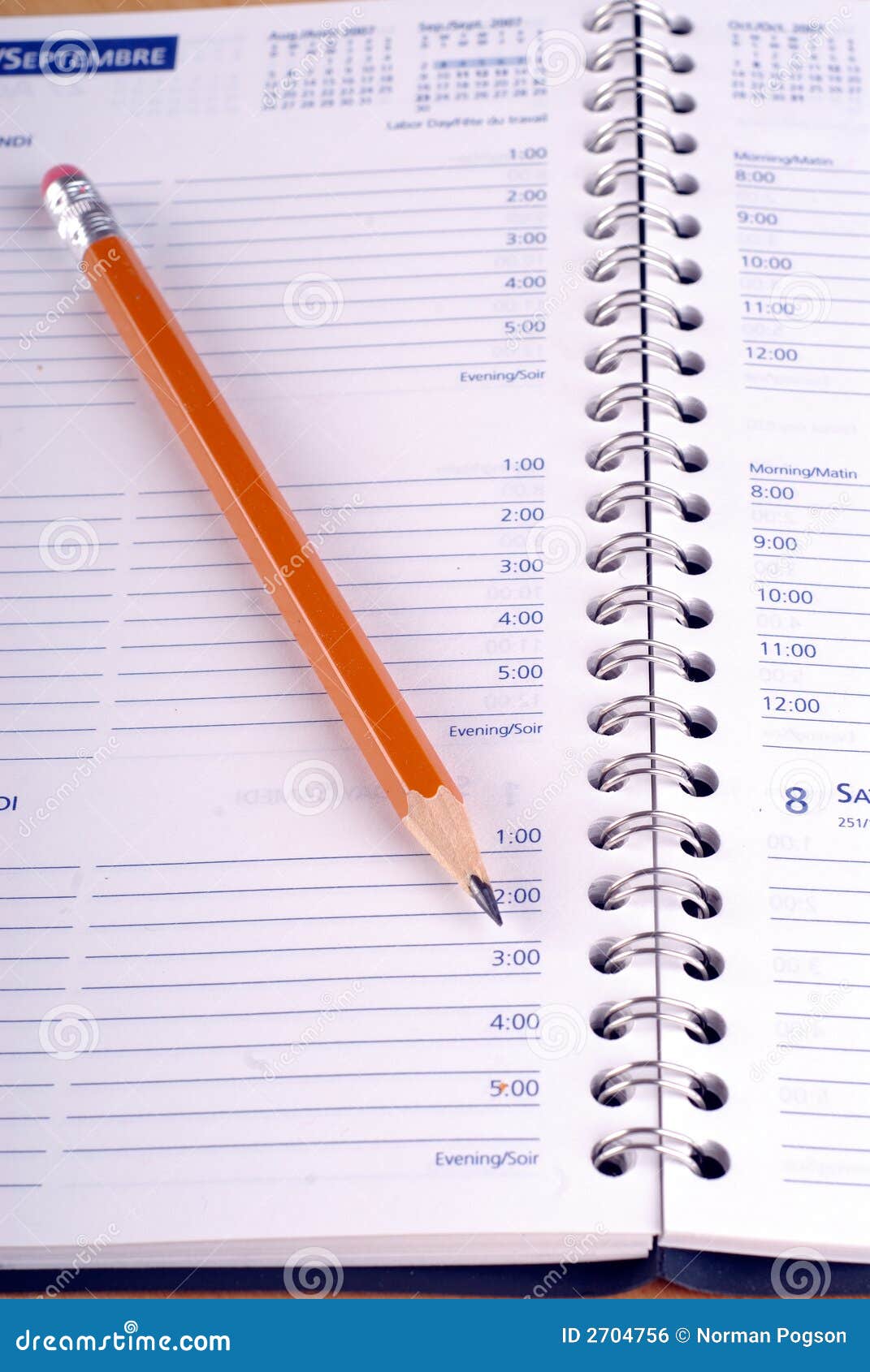 Open Diary with Pencil stock photo. Image of ring, september - 2704756 Open Diary with Pencil stock photo. Image of ring, september - 2704756
