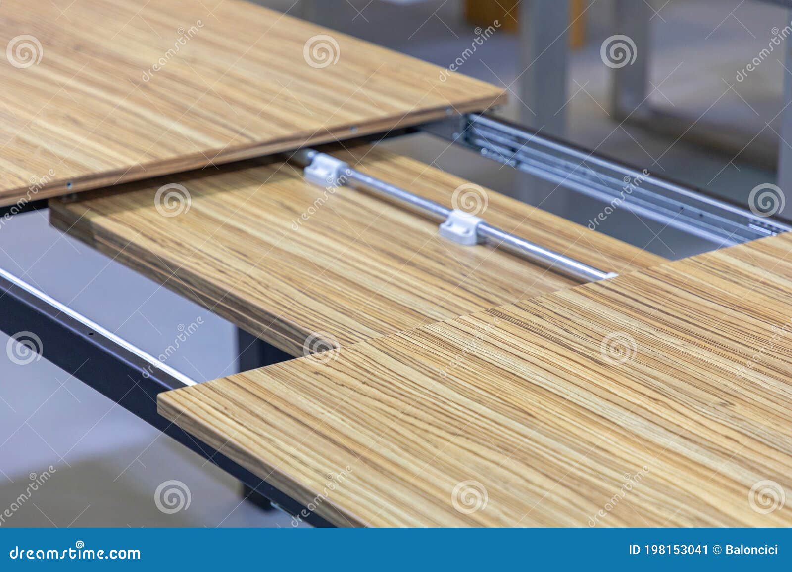 Open Dining Table stock image. Image of wooden, table - 198153041