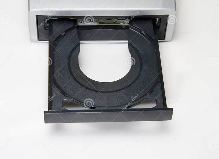 Open disc tray stock image. Image of device, compact - 21678221