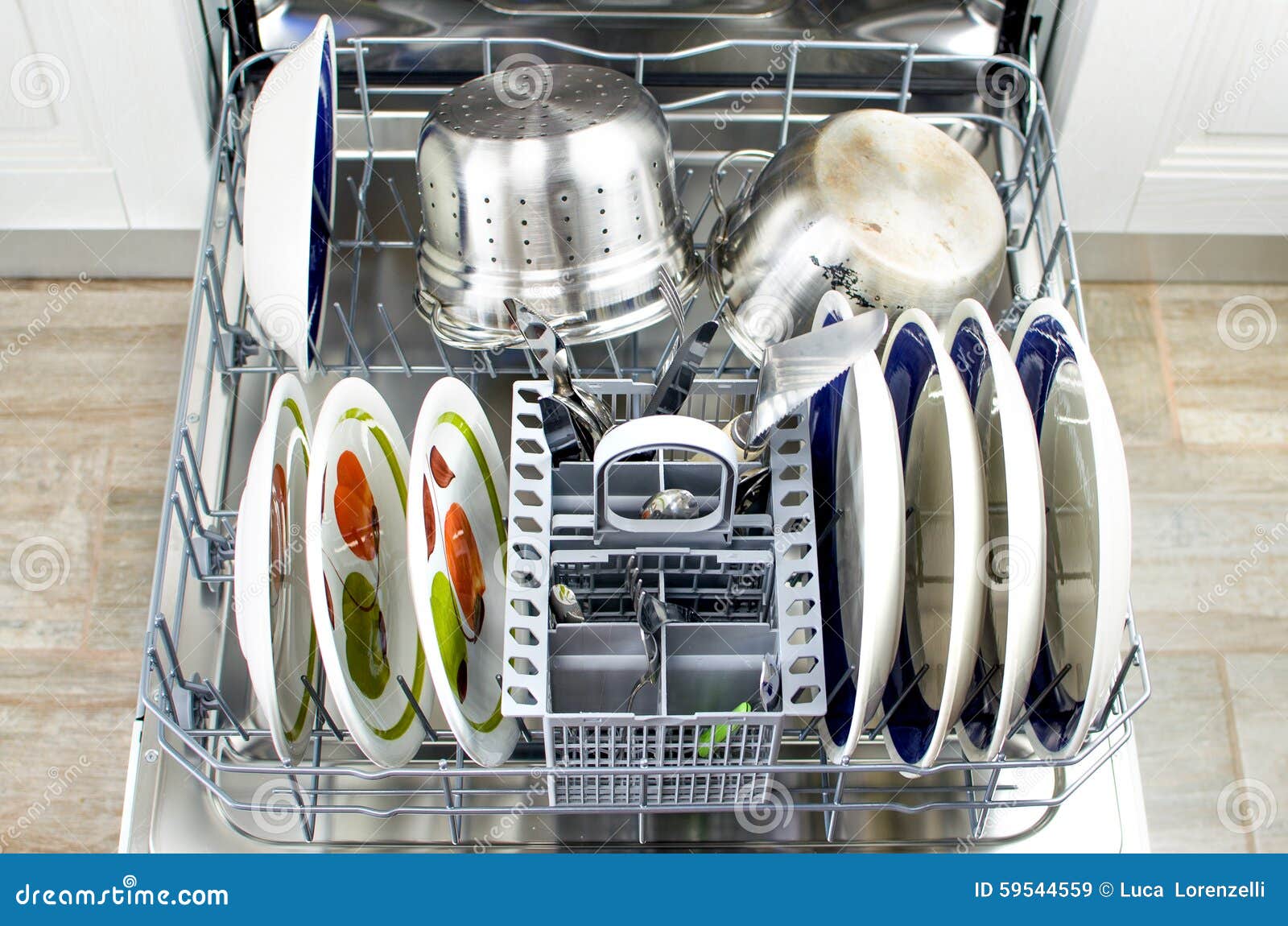 Open dishwasher stock image. Image of technology, equipment - 59544559