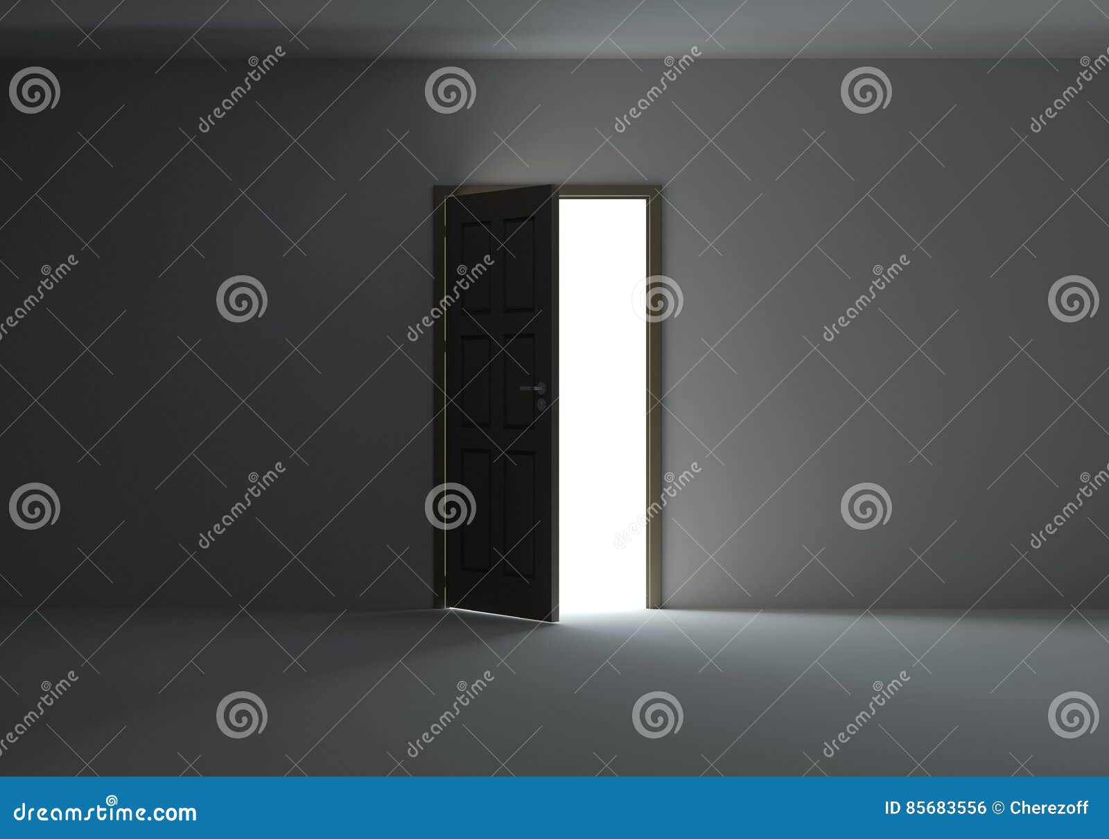 Open Door with Bright Light Stock Photo - Image of enter, inside: 85683556