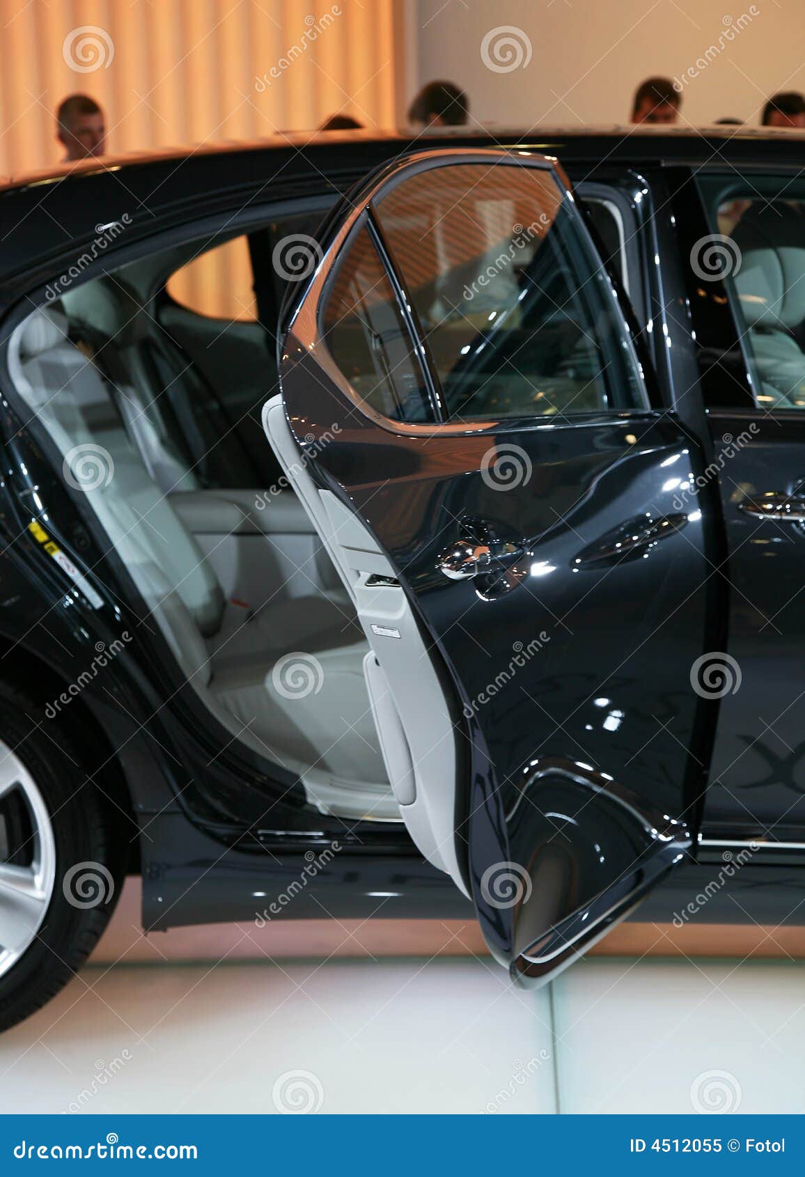 The open door of the car stock image. Image of covering - 4512055