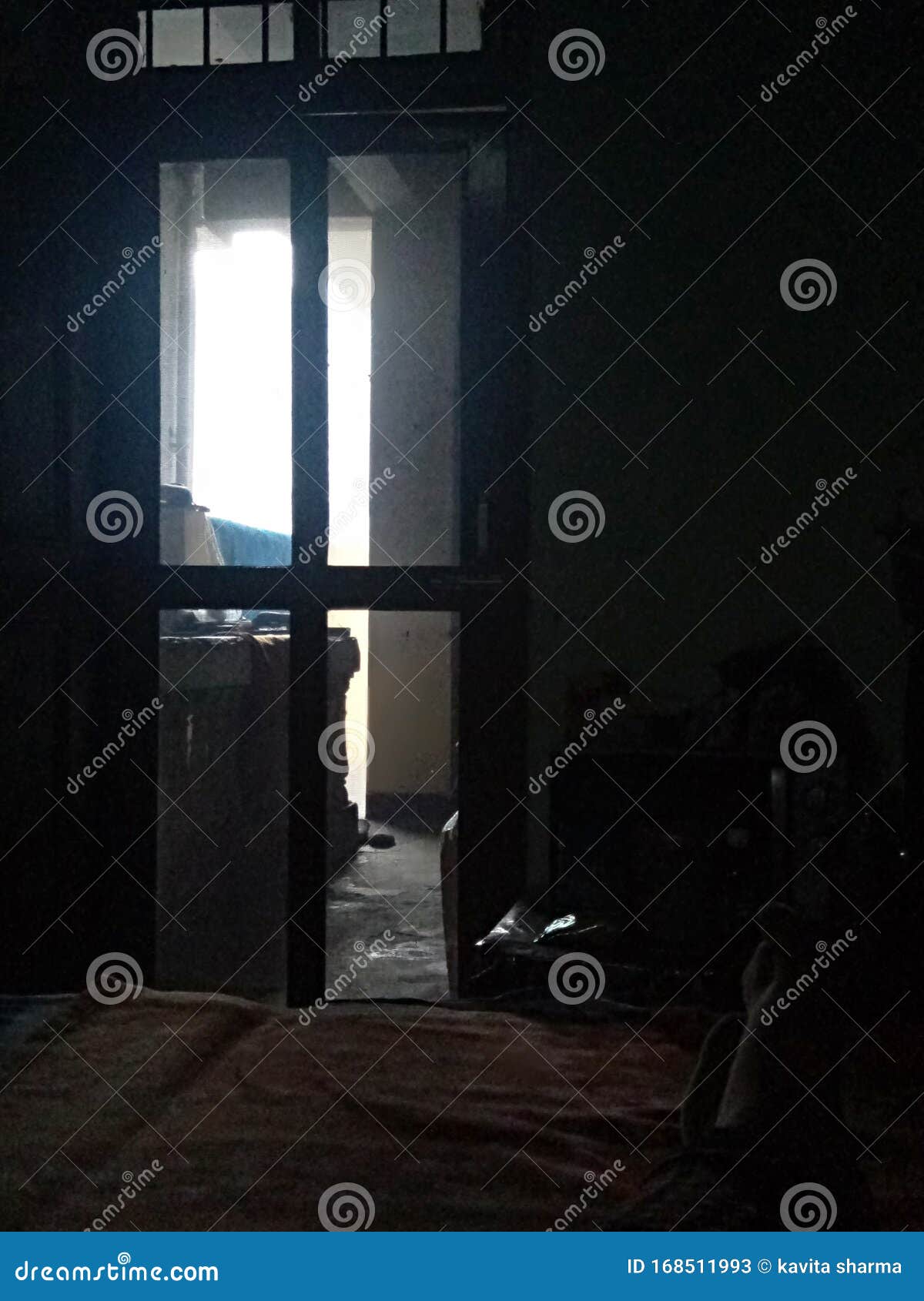 Open door House stock image. Image of house, open, door - 168511993
