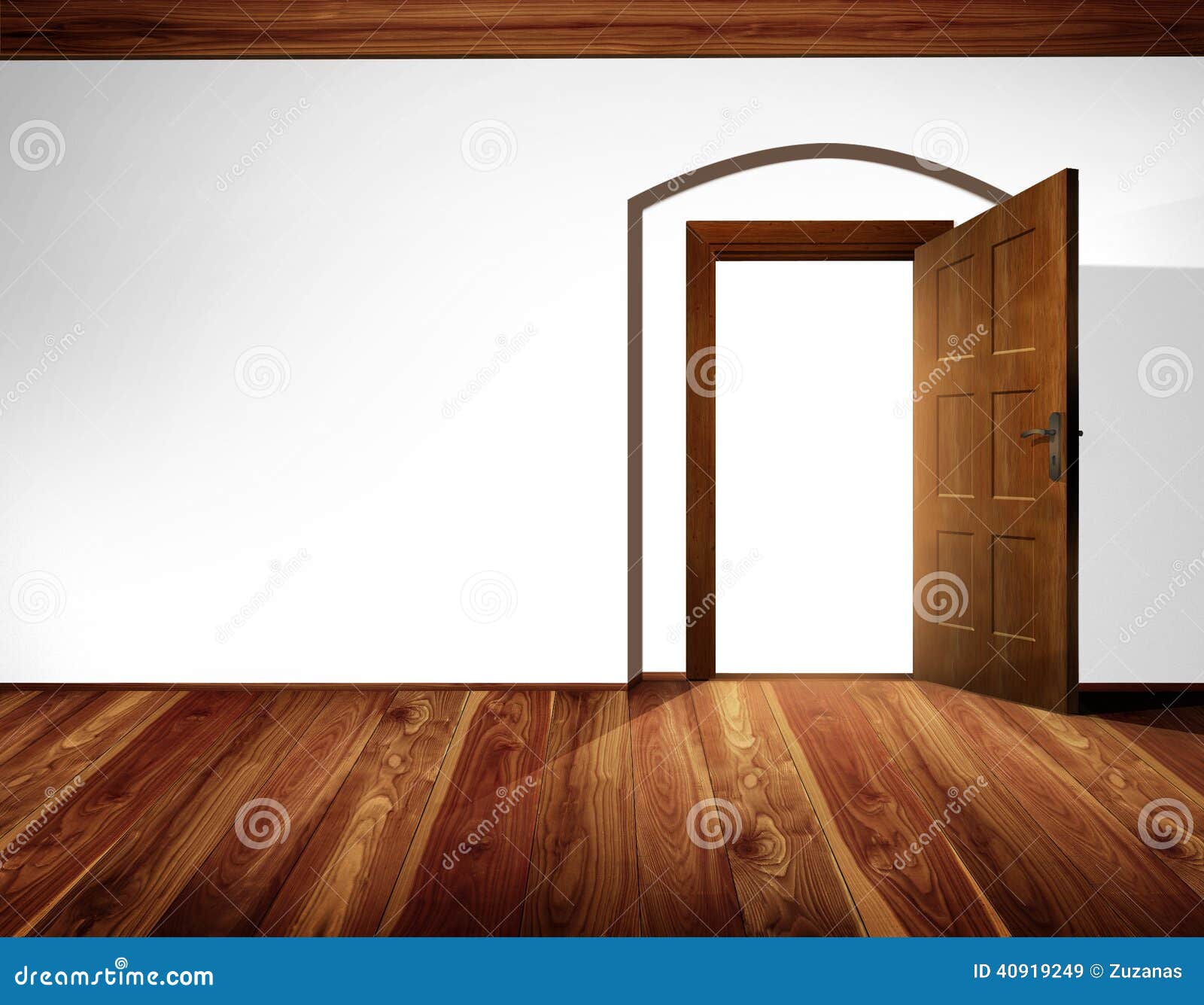 Open door interior stock illustration. Illustration of interior - 40919249