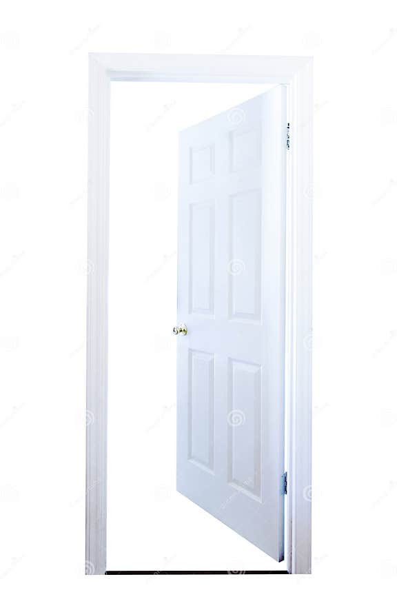 Open Door Isolated stock image. Image of path, enter - 29451615