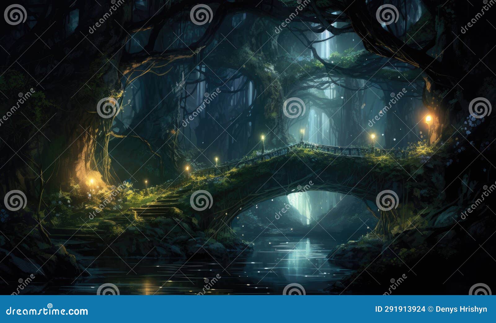 Photo of an Open Door in the Midst of a Serene Forest Stock ...