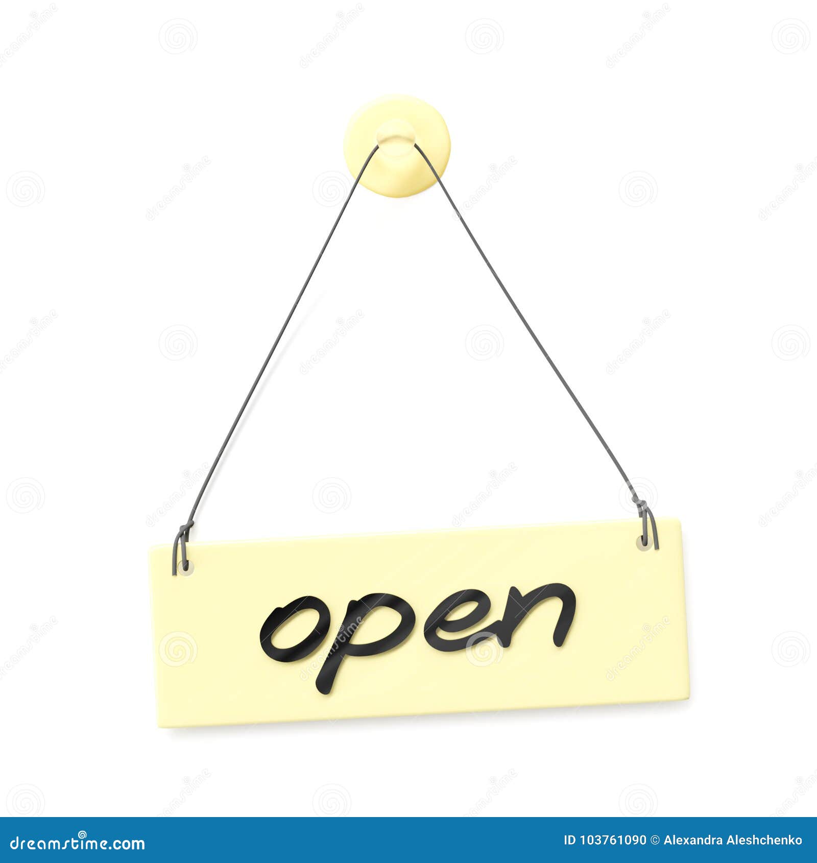 `Open` door sign stock illustration. Illustration of design - 103761090
