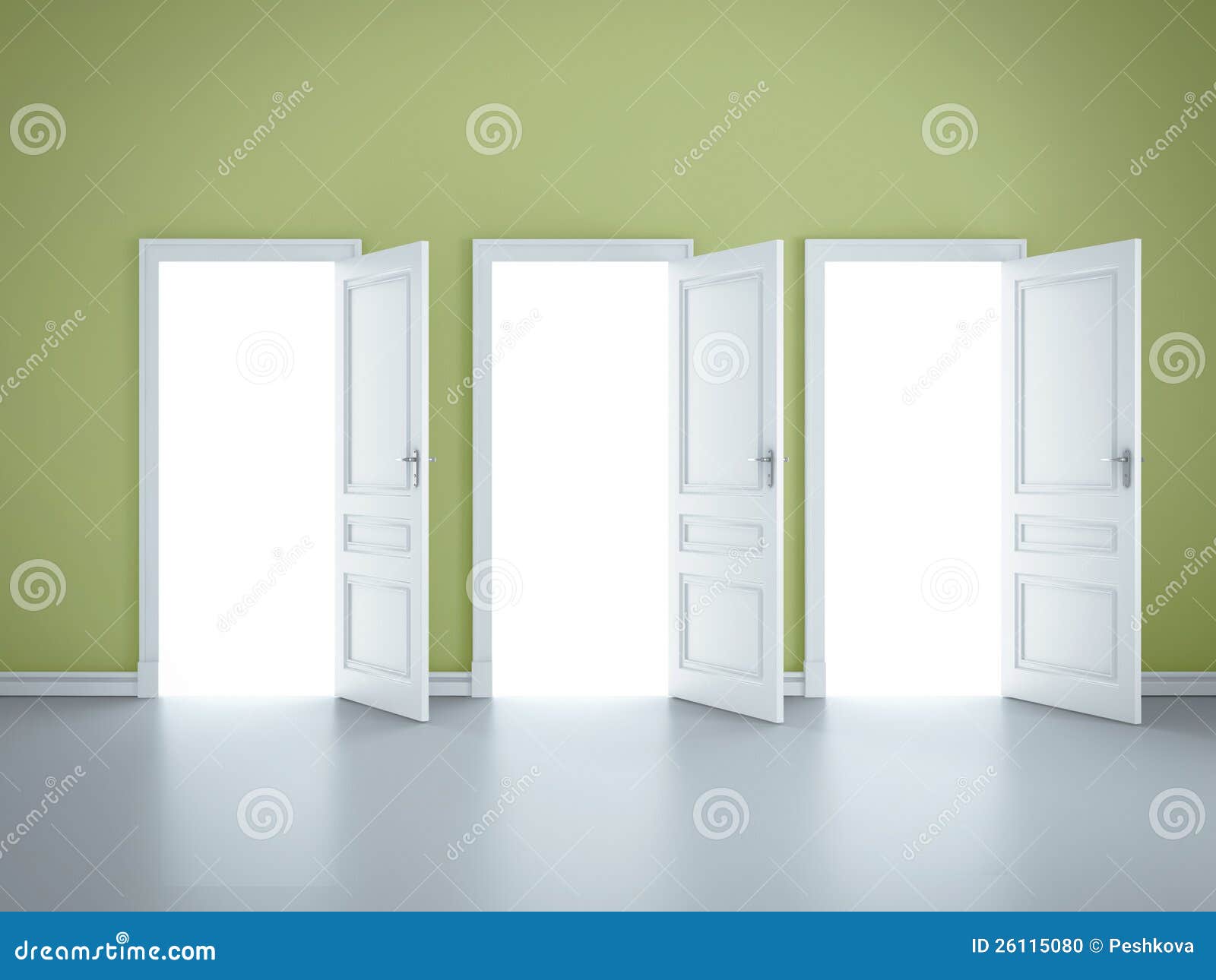 Open doors stock photo. Image of painting, opening, leaving - 26115080