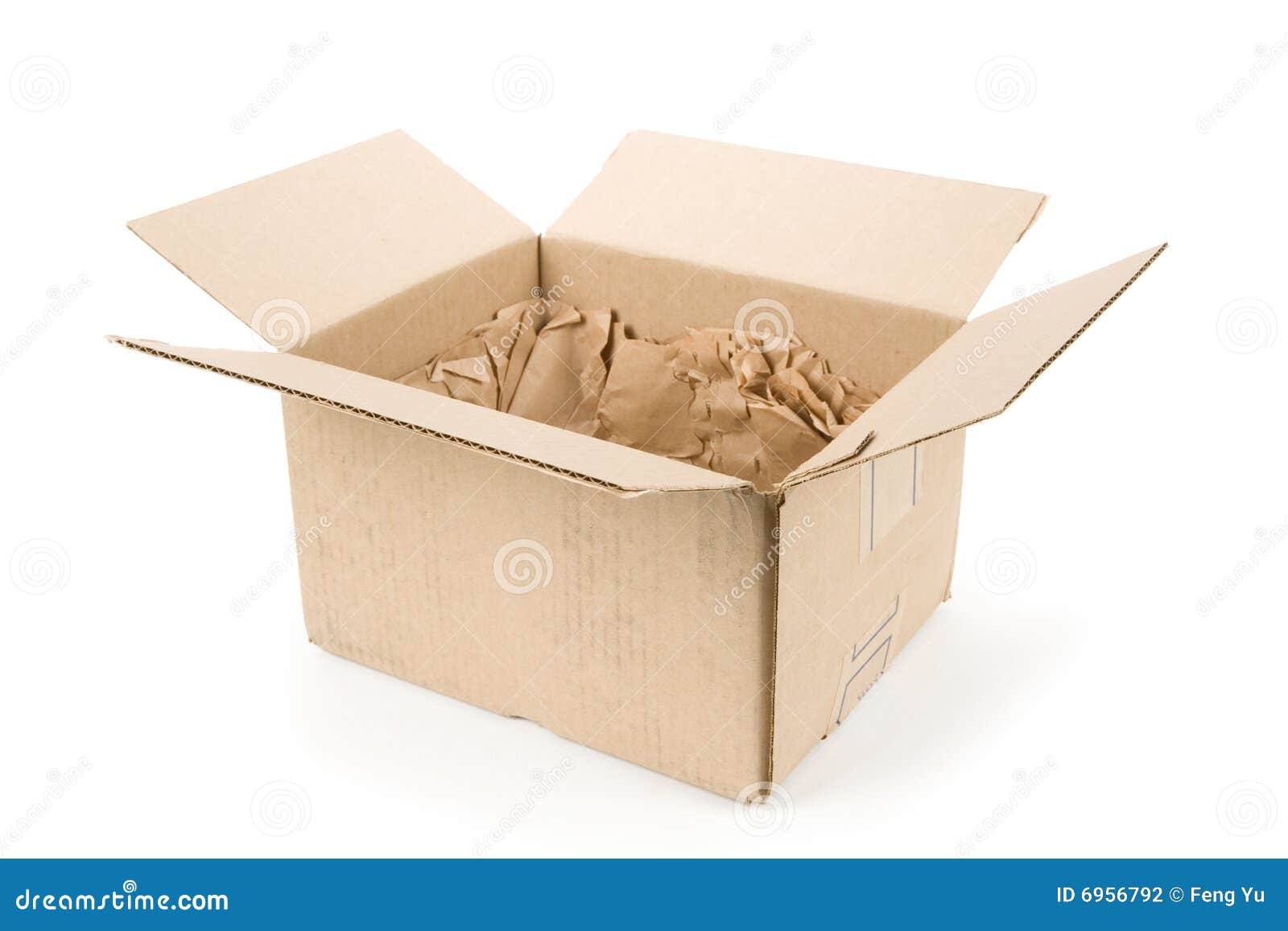 Open doos stock foto. Image of doos, post, aankomst, ontvangen - 6956792