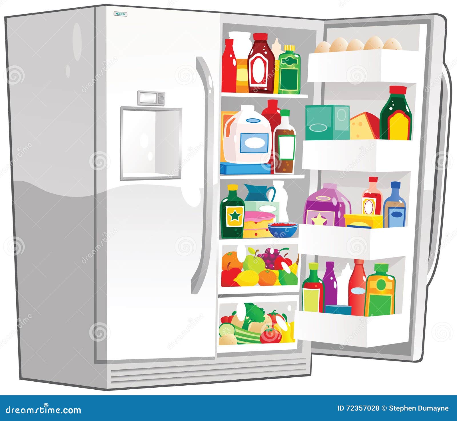 Fridge Cartoons, Illustrations & Vector Stock Images - 53216 Pictures ...