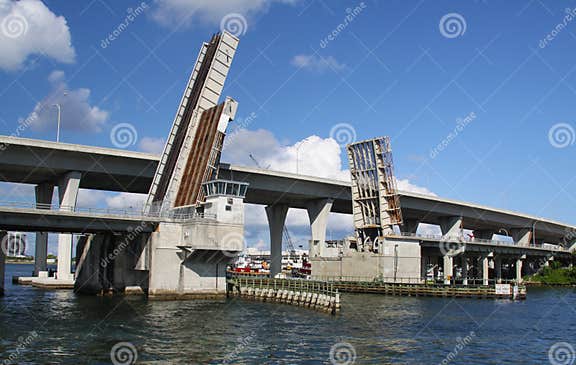 Open Drawbridge stock image. Image of ocean, open, road - 11213609