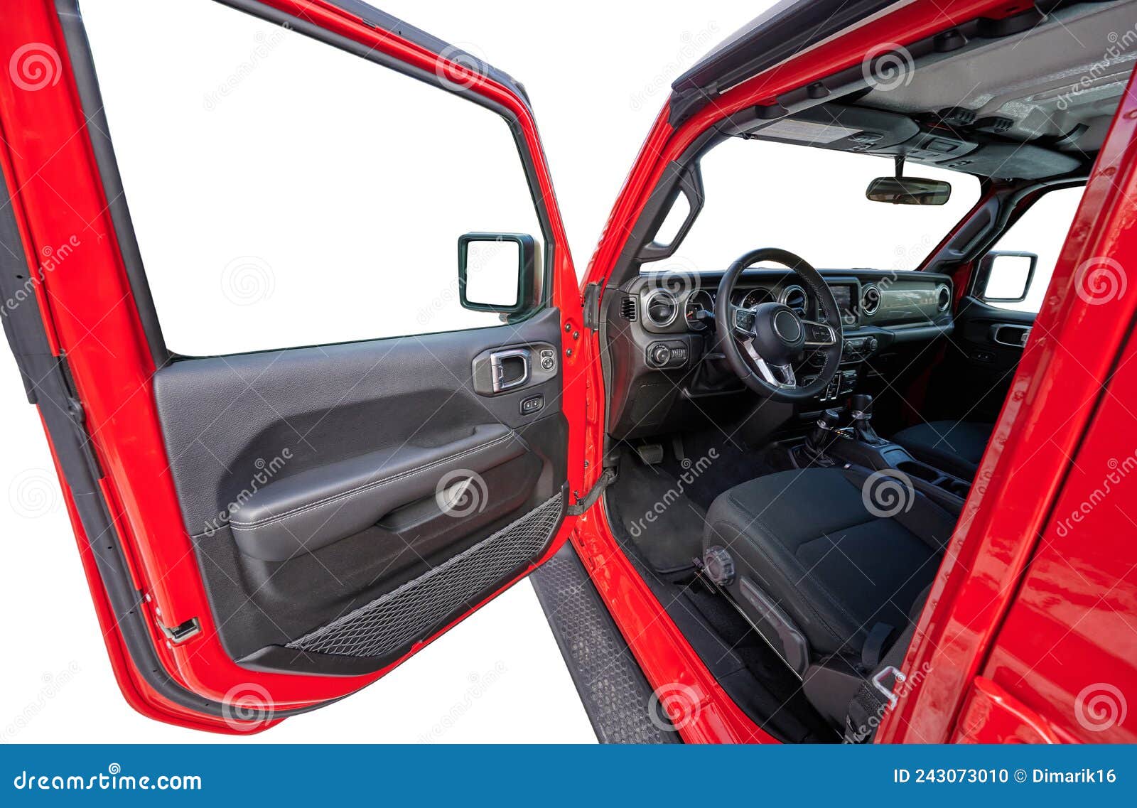 Open Driver`s Door Close-up Of Dirty Rubber Rug Under The Feet With Gas ...