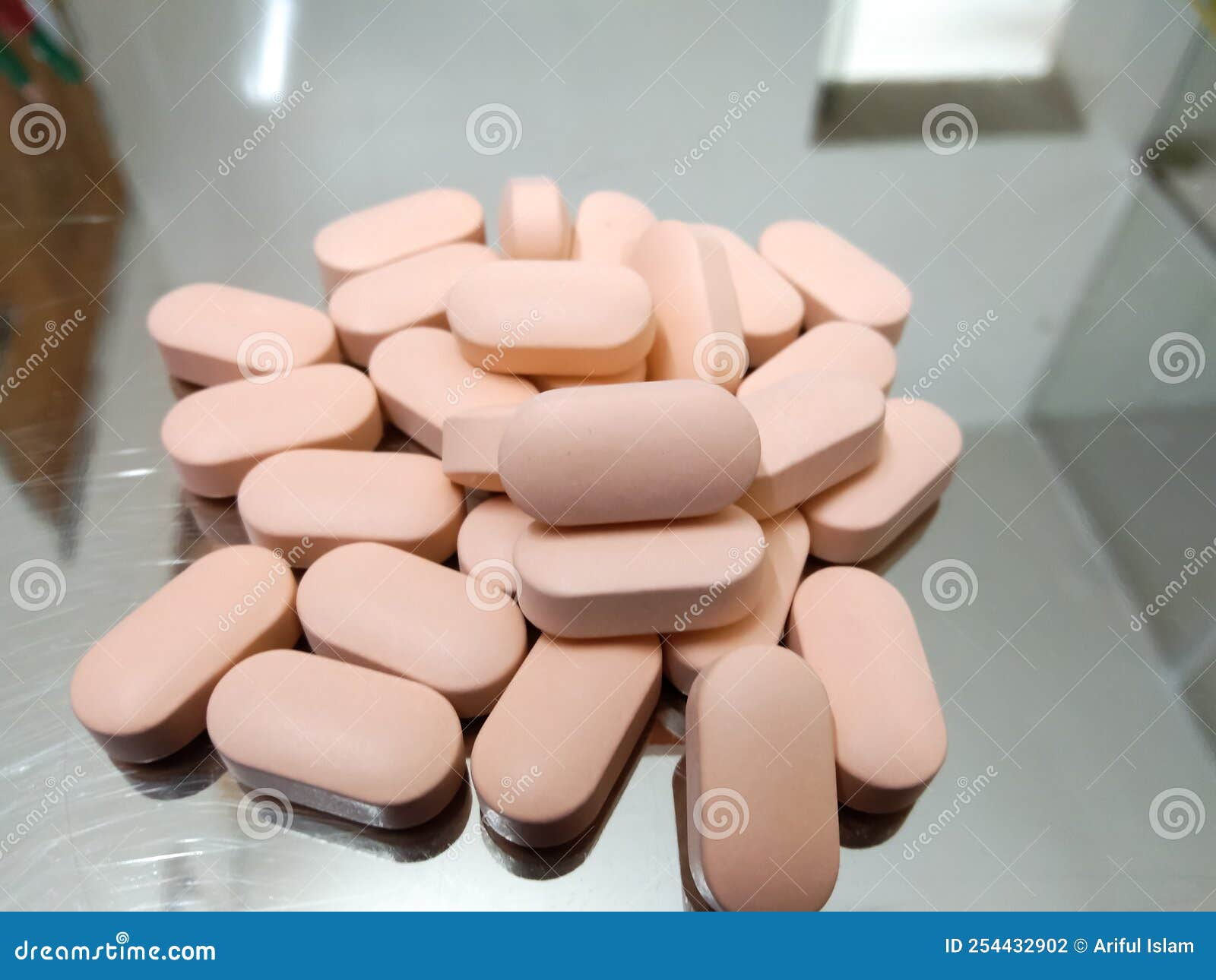 Open Drugs or Tablet for Microbacterium Tuberculosis Stock Photo ...
