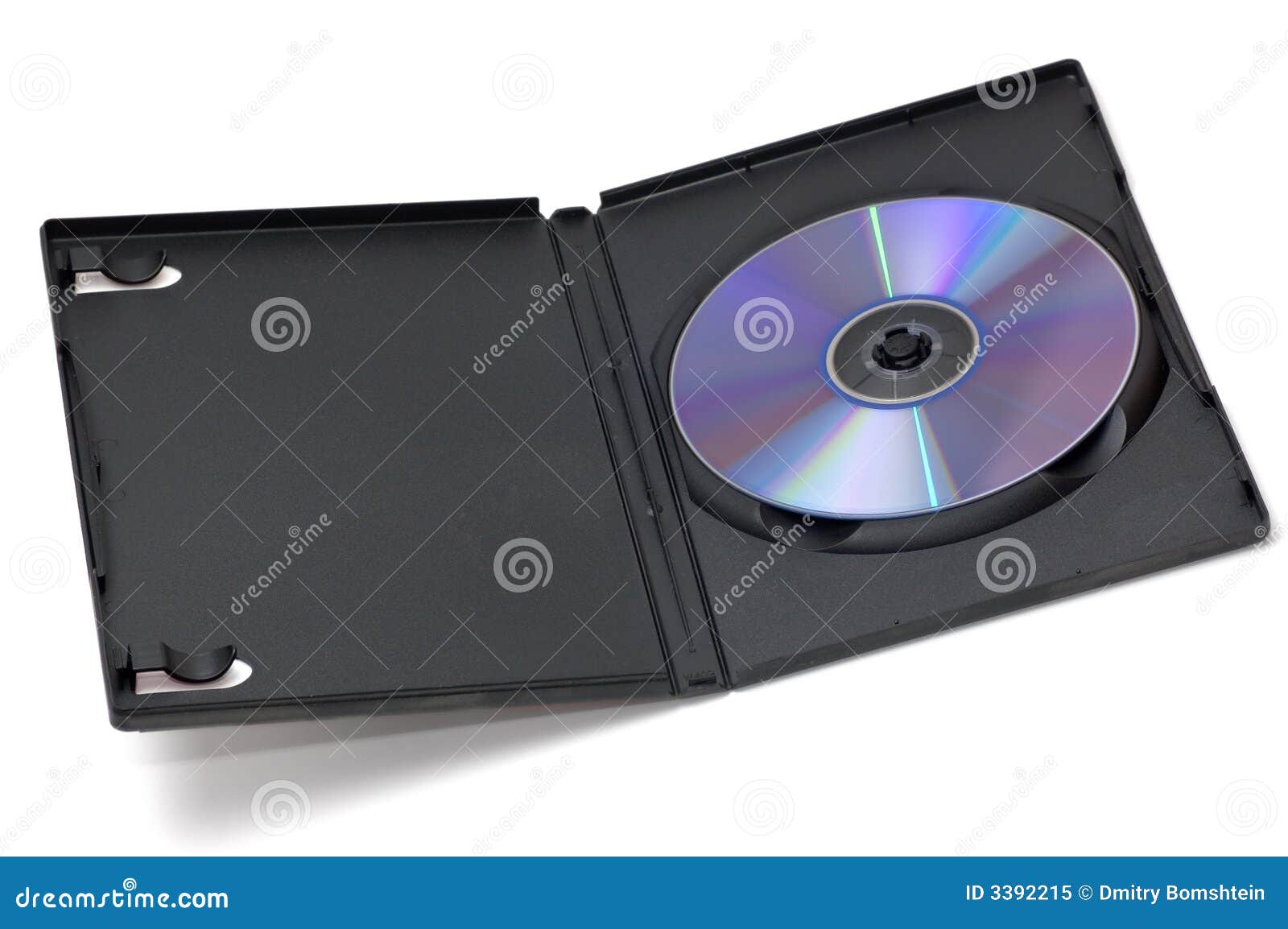 Open DVD box stock image. Image of container, transparent - 3392215