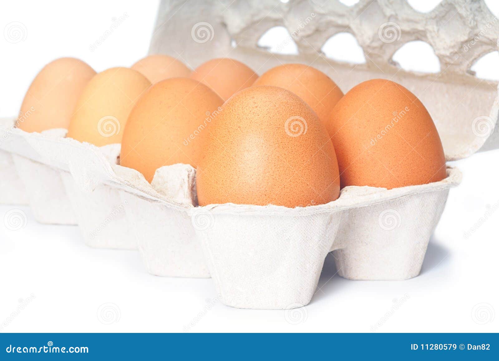 Open Eggbox And Egg Stock Photography | CartoonDealer.com #11280566