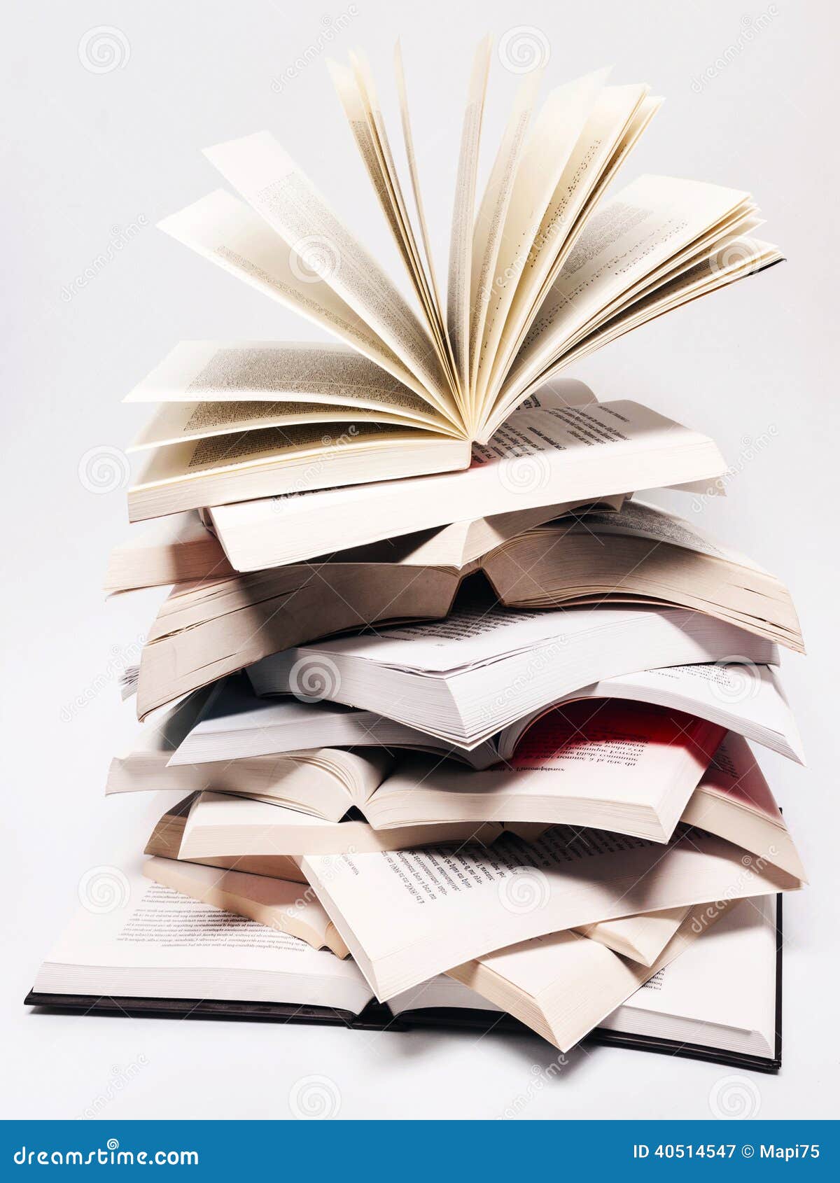 Open elevating books stock image. Image of hardcover - 40514547