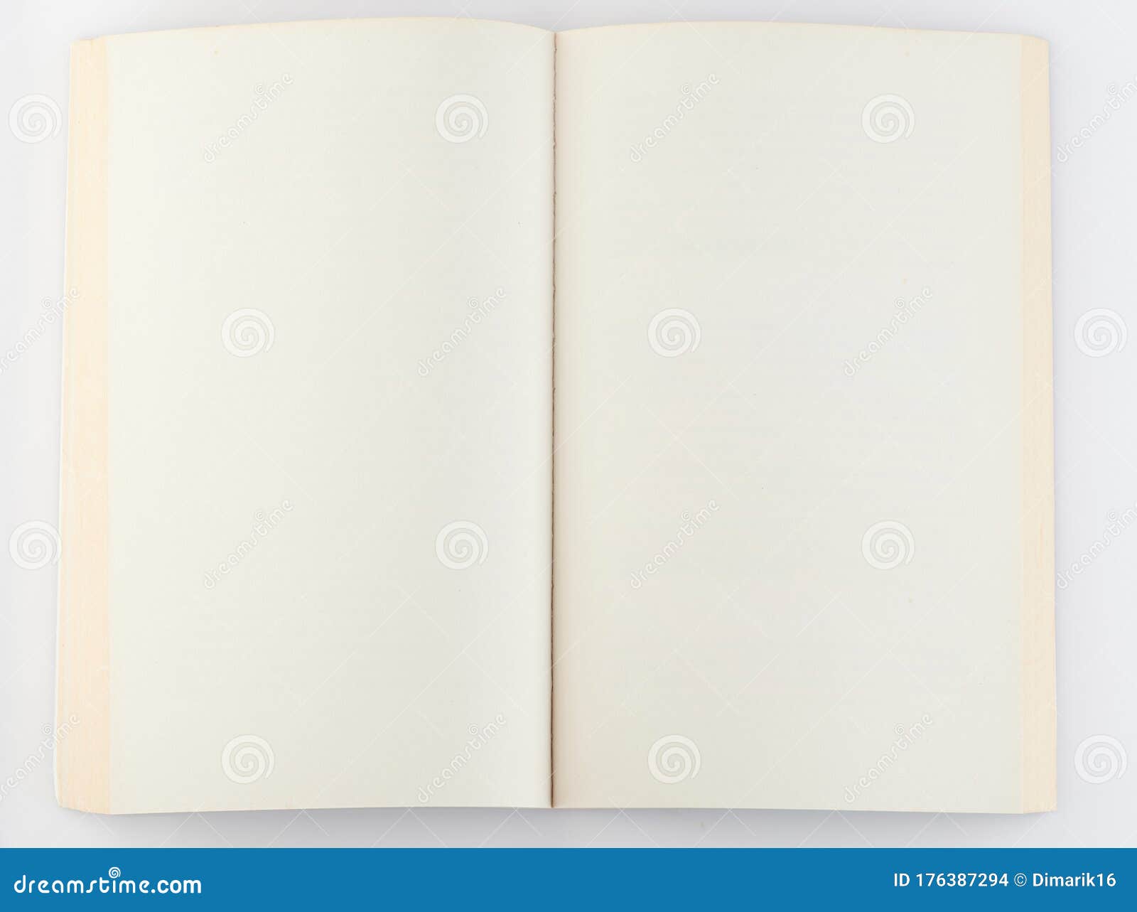 Open empty book stock photo. Image of cover, dictionary - 176387294