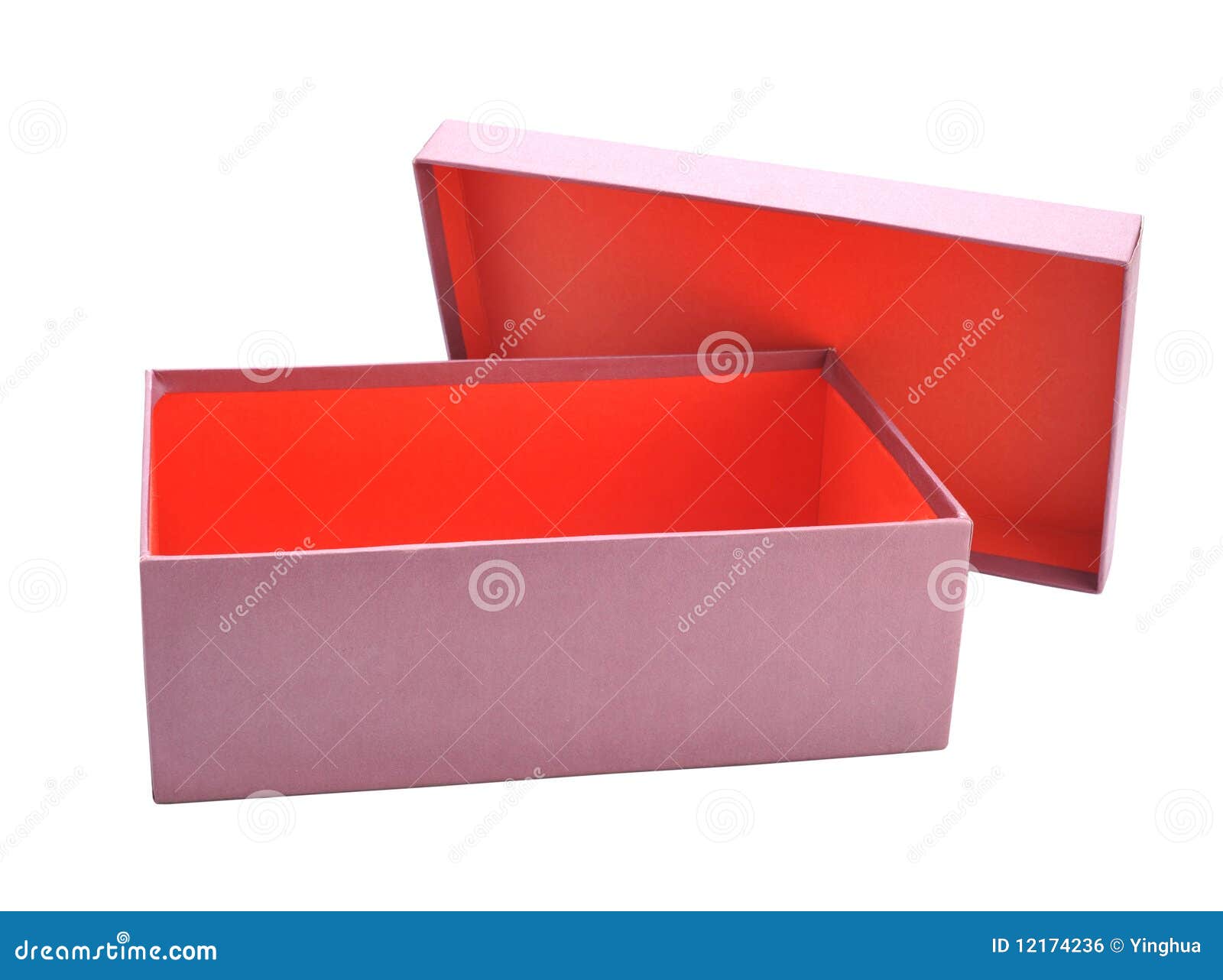 Open Empty box stock photo. Image of open, clipping, receptacle - 12174236