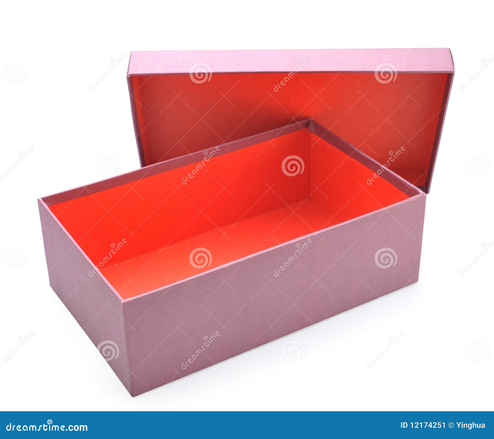 Open Empty box stock image. Image of parcel, hide, gift - 12174251
