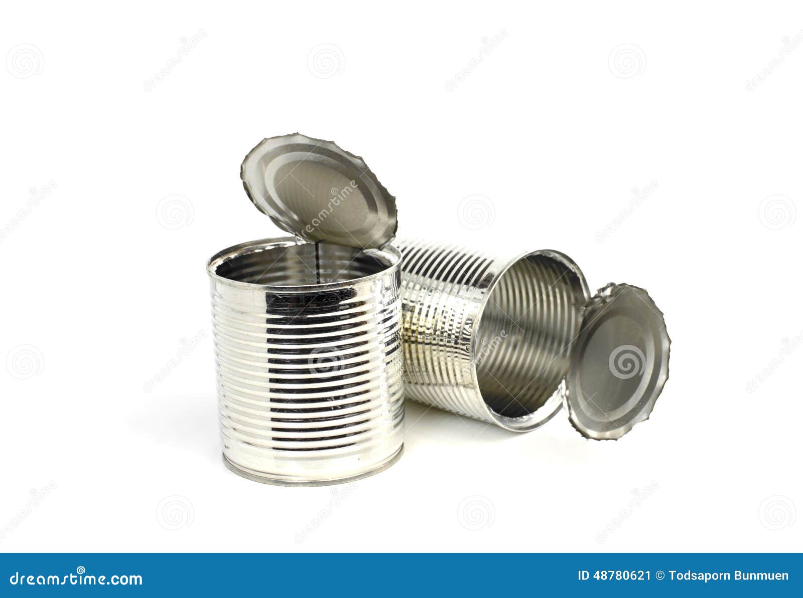 Set Of Empty Cans Stock Photography | CartoonDealer.com #47608034