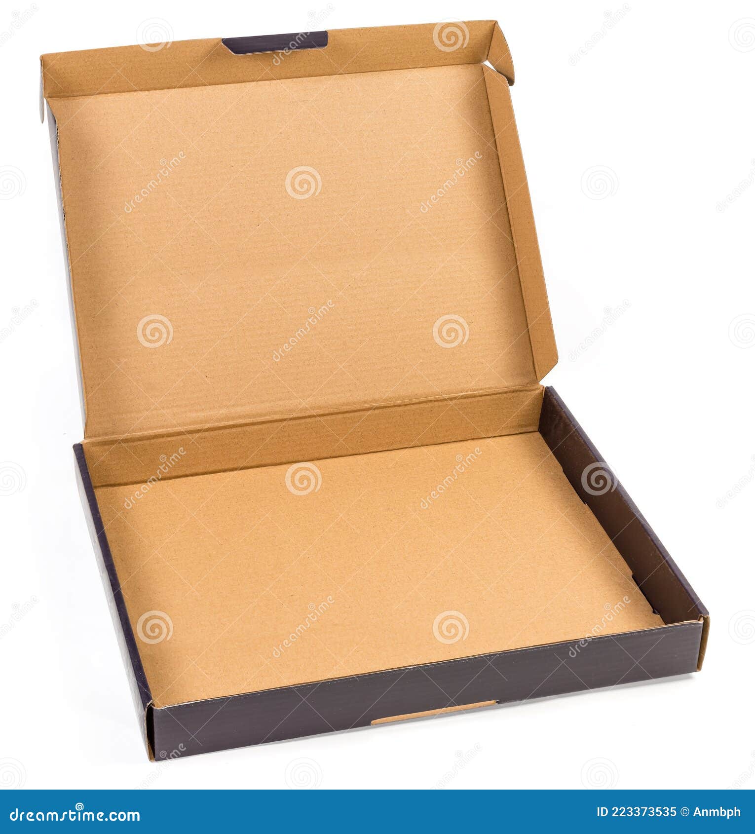 Fluted Packing Paper Board With Big Waves Royalty-Free Stock Image ...