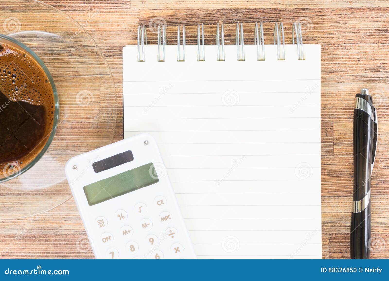 Open empty notebook stock photo. Image of design, copybook - 88326850