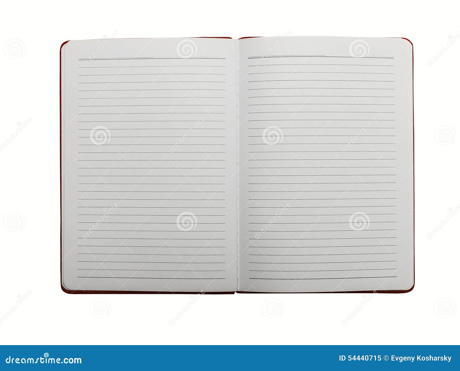 Open empty notebook stock image. Image of layout, cover - 54440715