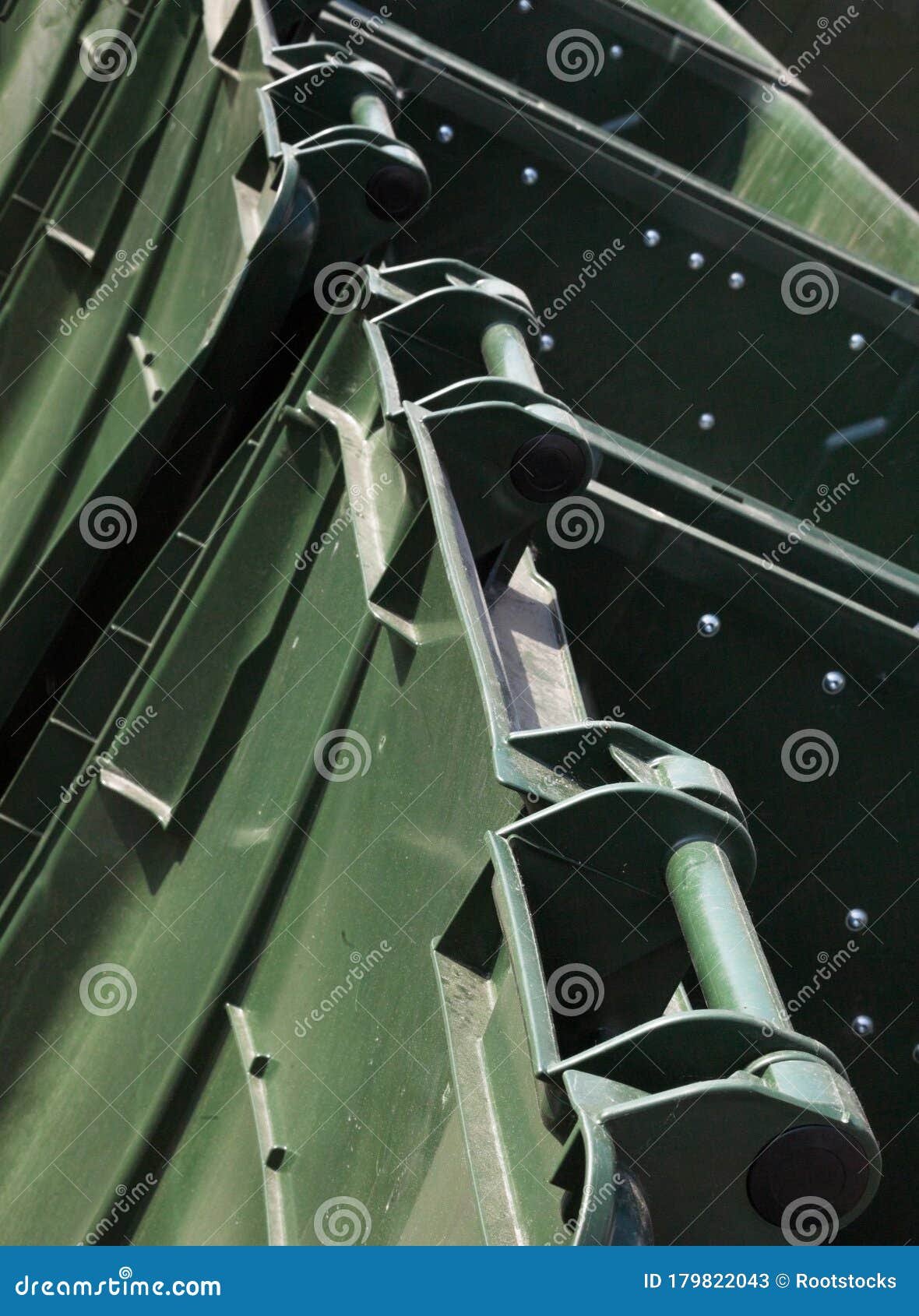 Open Empty Plastic Waste Containers Stock Image - Image of disposable ...