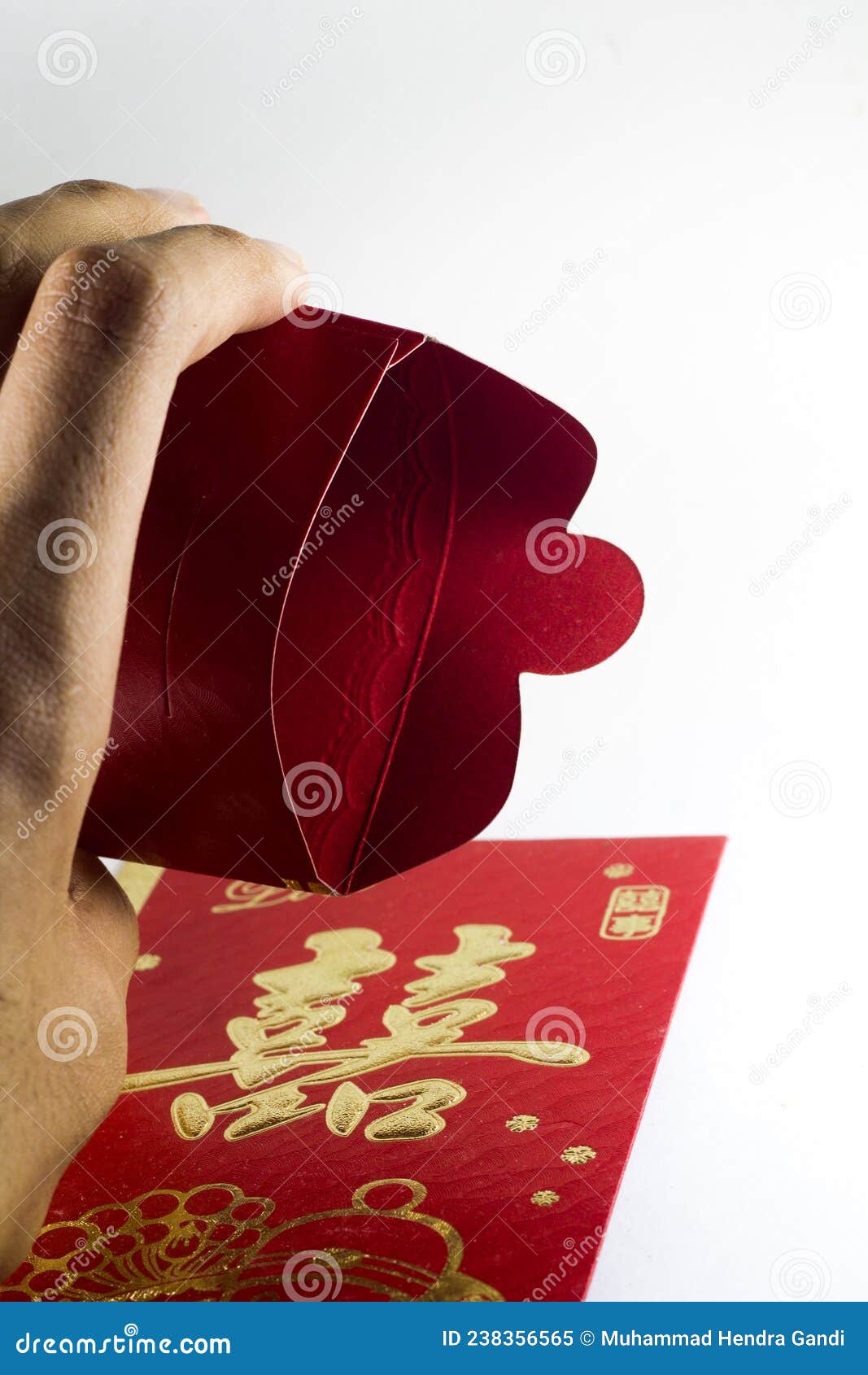 Open an empty red packet stock image. Image of festivity - 238356565