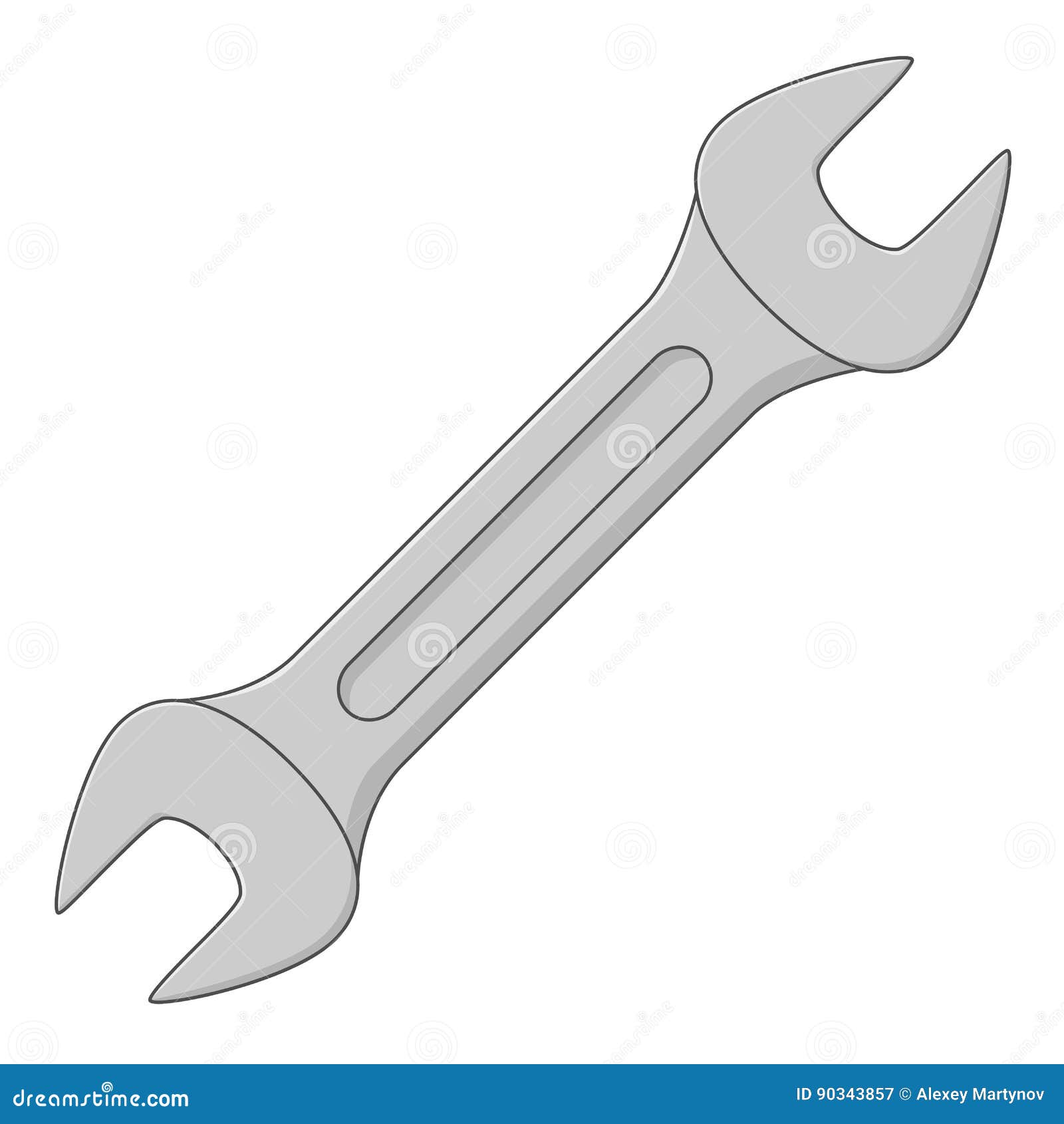 Open End Wrench Drawing