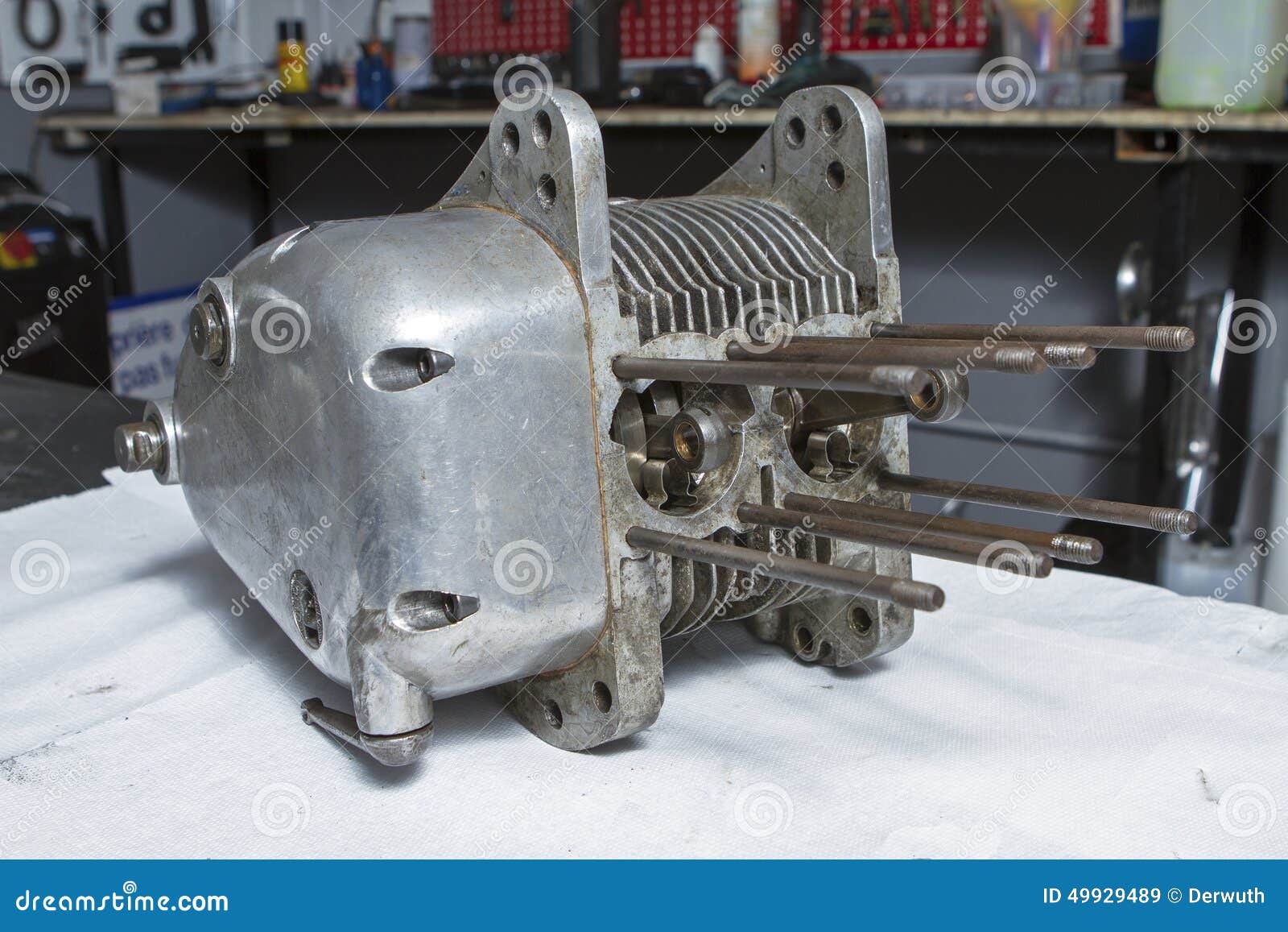 Open engine stock image. Image of aluminum, piston, stroke - 49929489