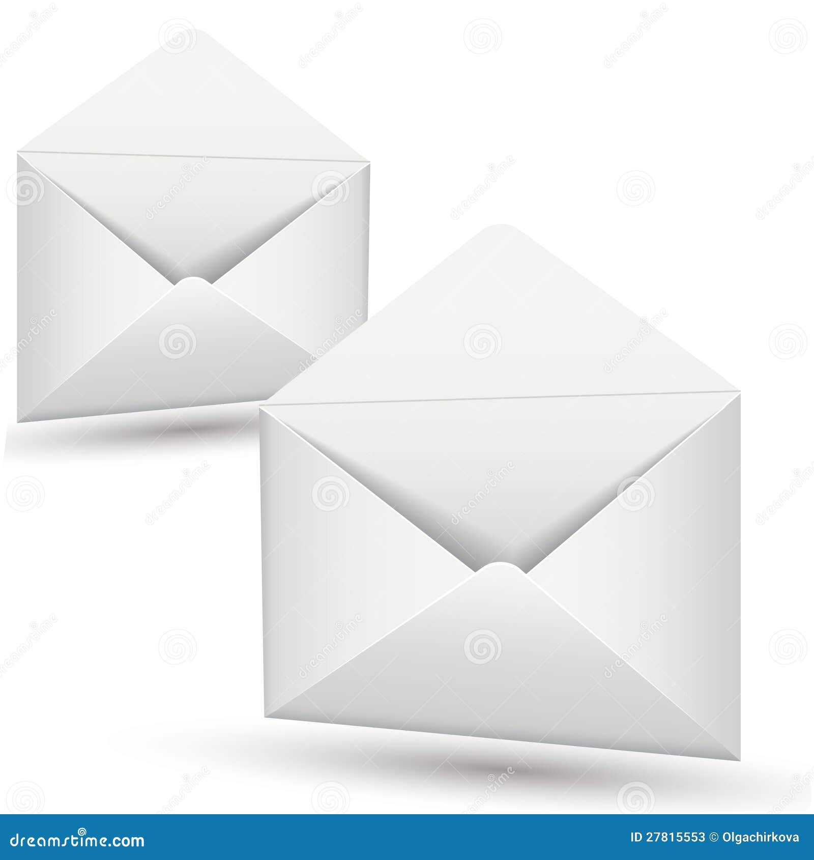 Open envelope stock vector. Illustration of concept, package - 27815553