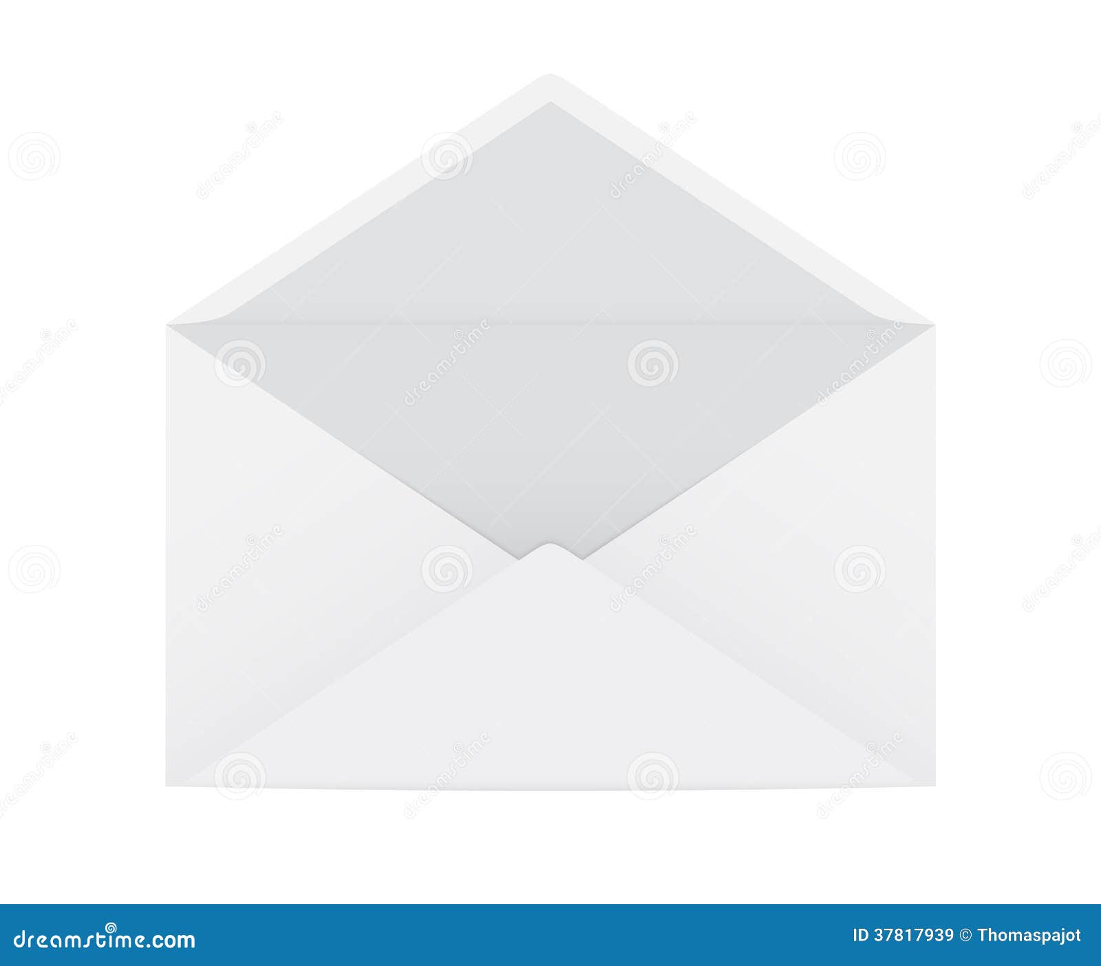 Open Envelope Cartoon Vector | CartoonDealer.com #37817939