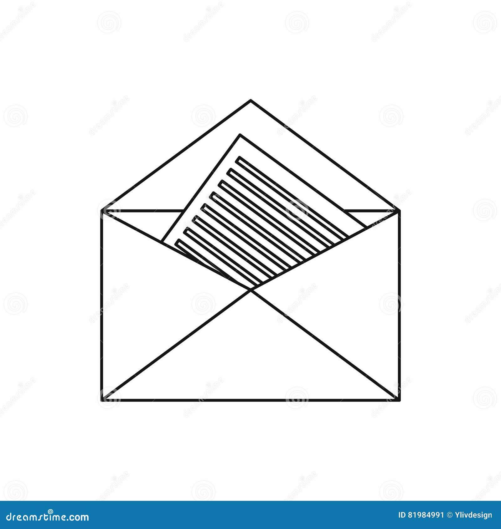 Envelope And A Sheet For Writing Letters Colored With Flowers Irises ...