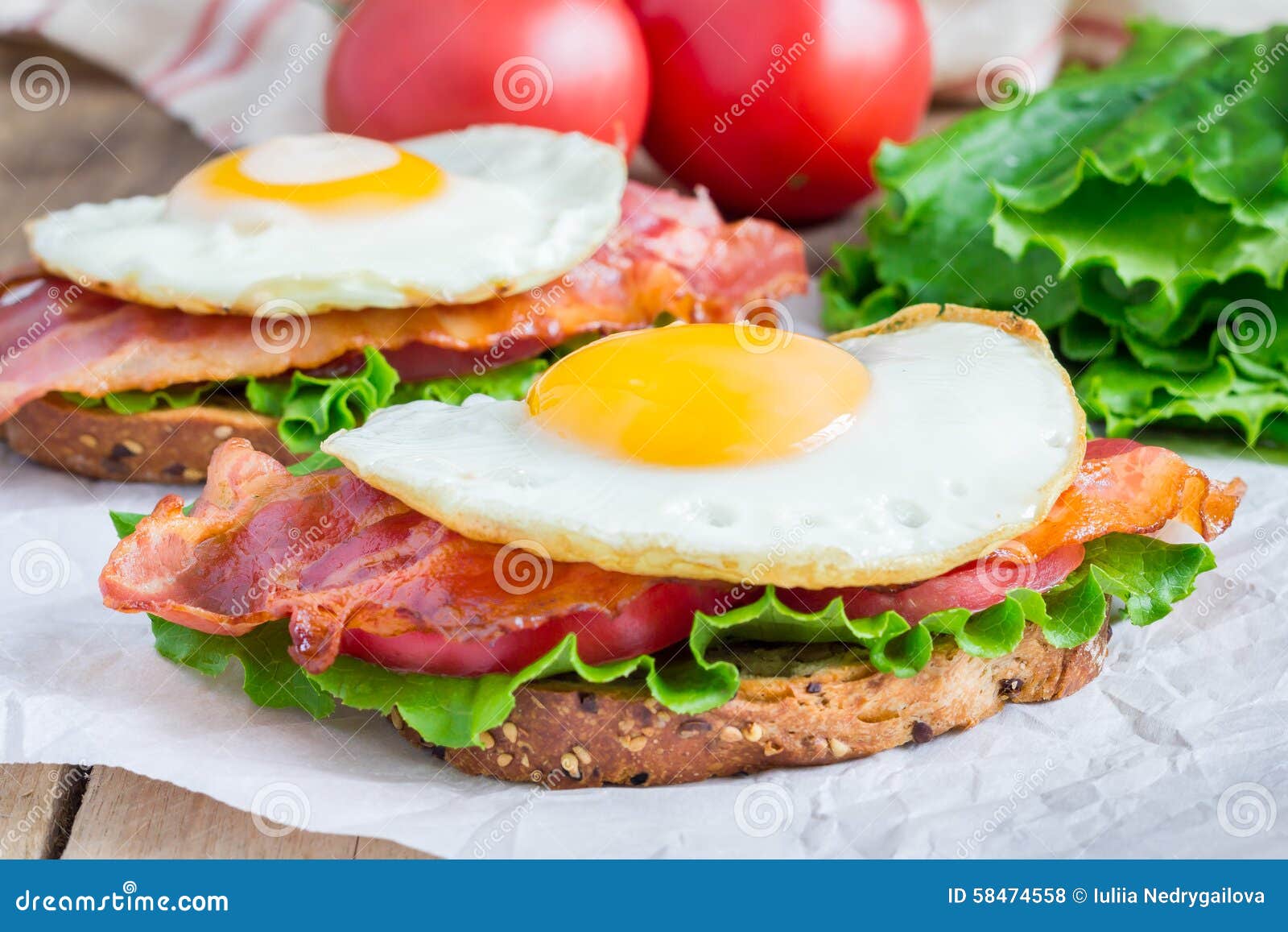 Open face sandwich stock photo. Image of morning, healthy - 58474558