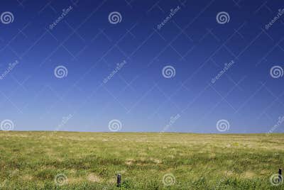 Open field stock photo. Image of grass, open, field, blue - 14315468