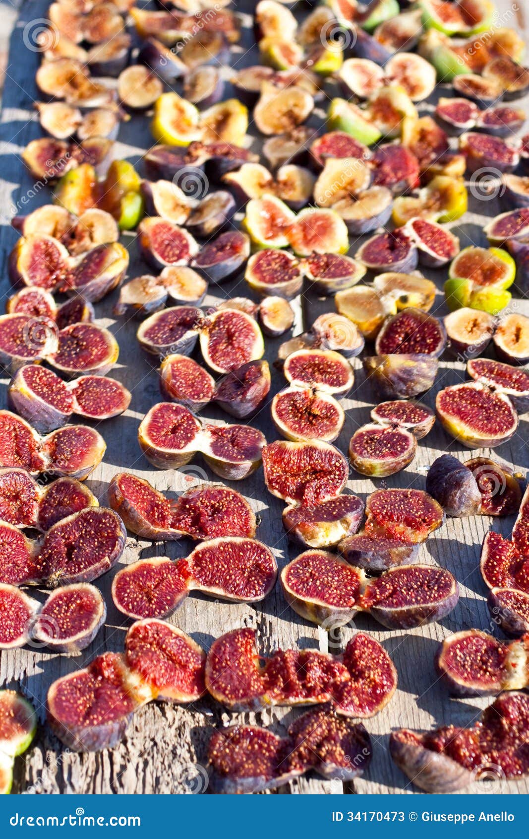 Open fig. stock afbeelding. Image of dieet, organisch - 34170473