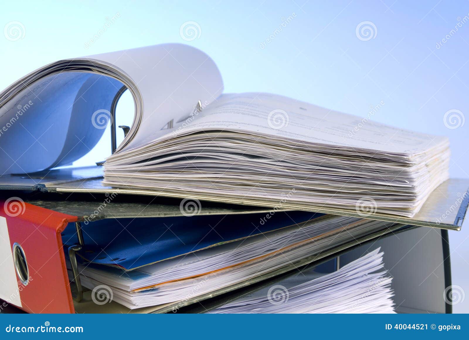 Open file folder stock image. Image of correspondence - 40044521