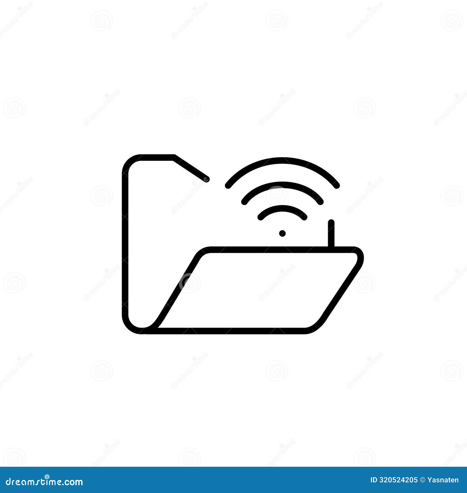 Open File Folder and Wifi. Wireless File Sharing, Remote Access To ...
