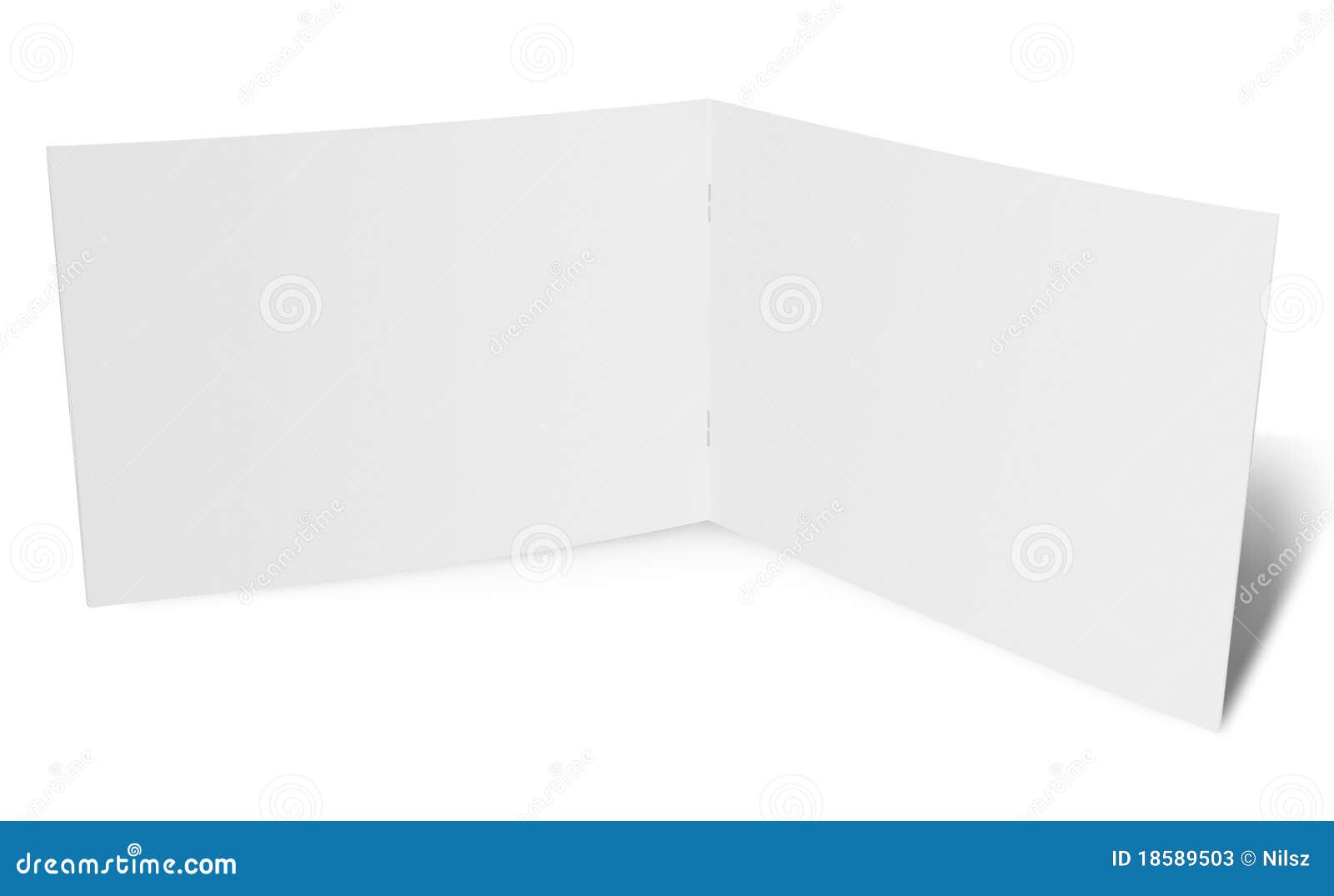 Open Folded Paper Flyer Royalty-Free Stock Photo | CartoonDealer.com ...