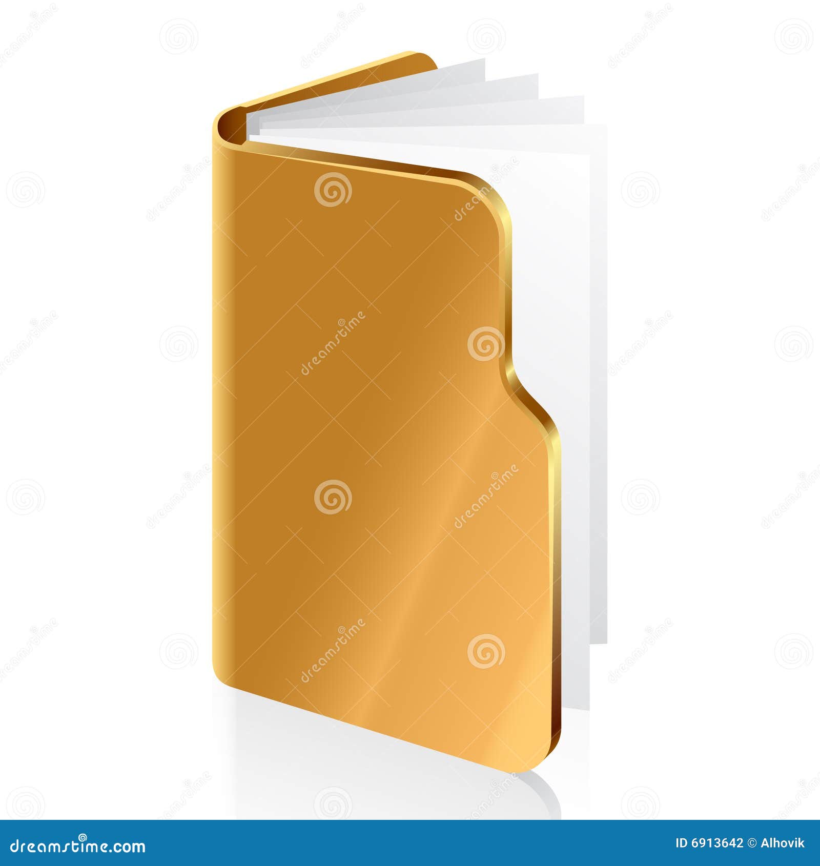 Open Folder Icon. Black Line In White Background. Hand-Drawn Doodle ...