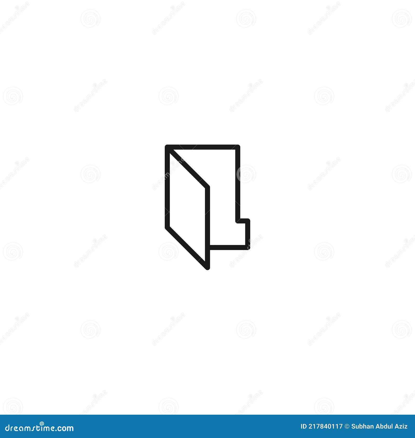 Open Folder Icon Illustration Vector Design Template Stock Vector ...