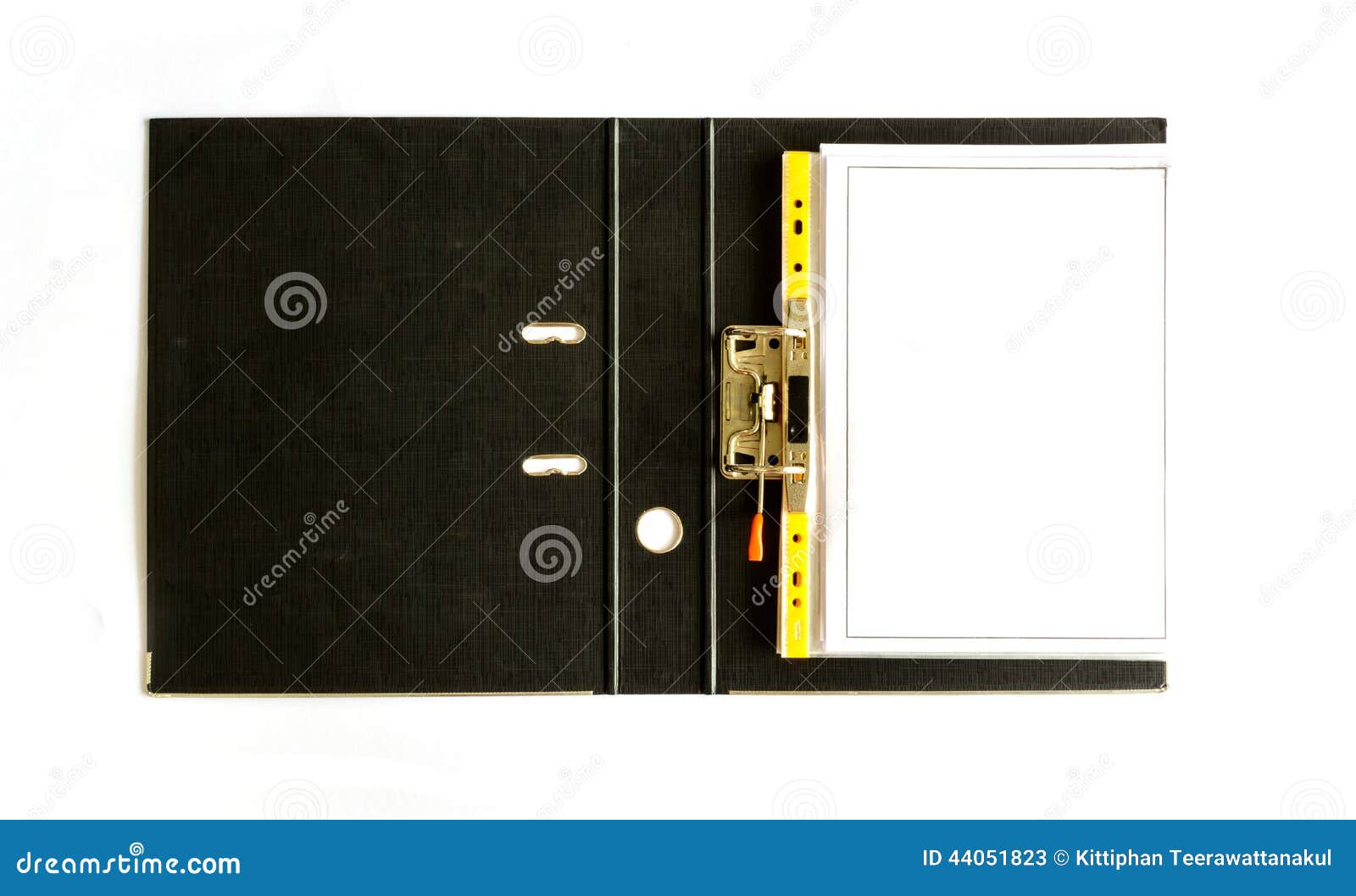 Open folder isolated stock image. Image of paperwork - 44051823