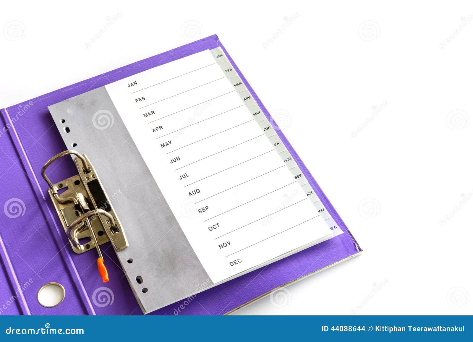 Open folder isolated stock photo. Image of data, clip - 44088644