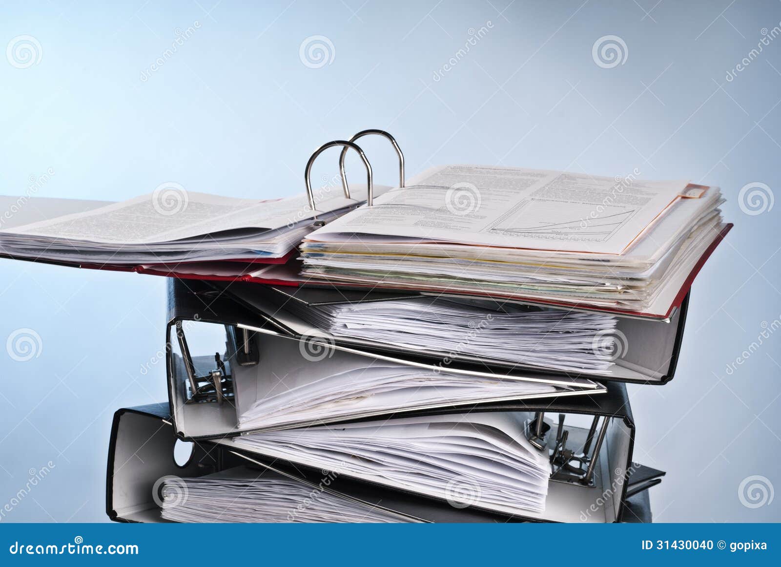 Open folder stock photo. Image of legal, bureaucracy - 31430040