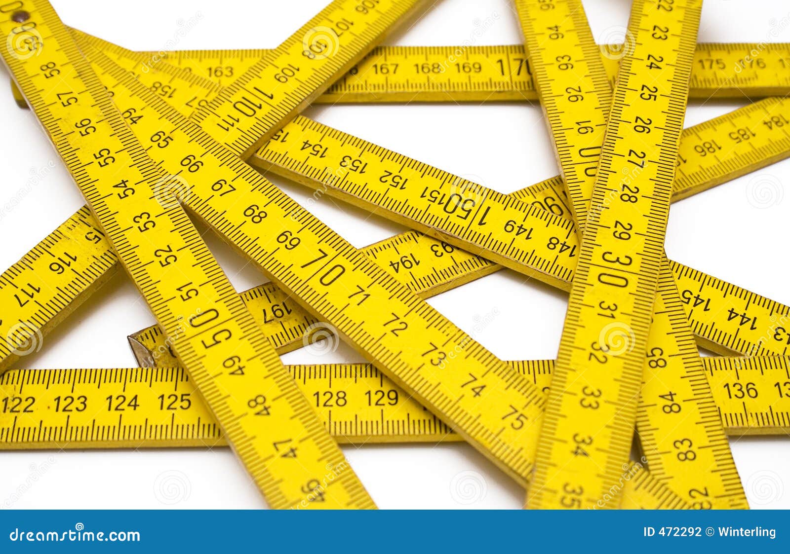 Open Folding Rule stock photo. Image of craftsman, compare - 472292