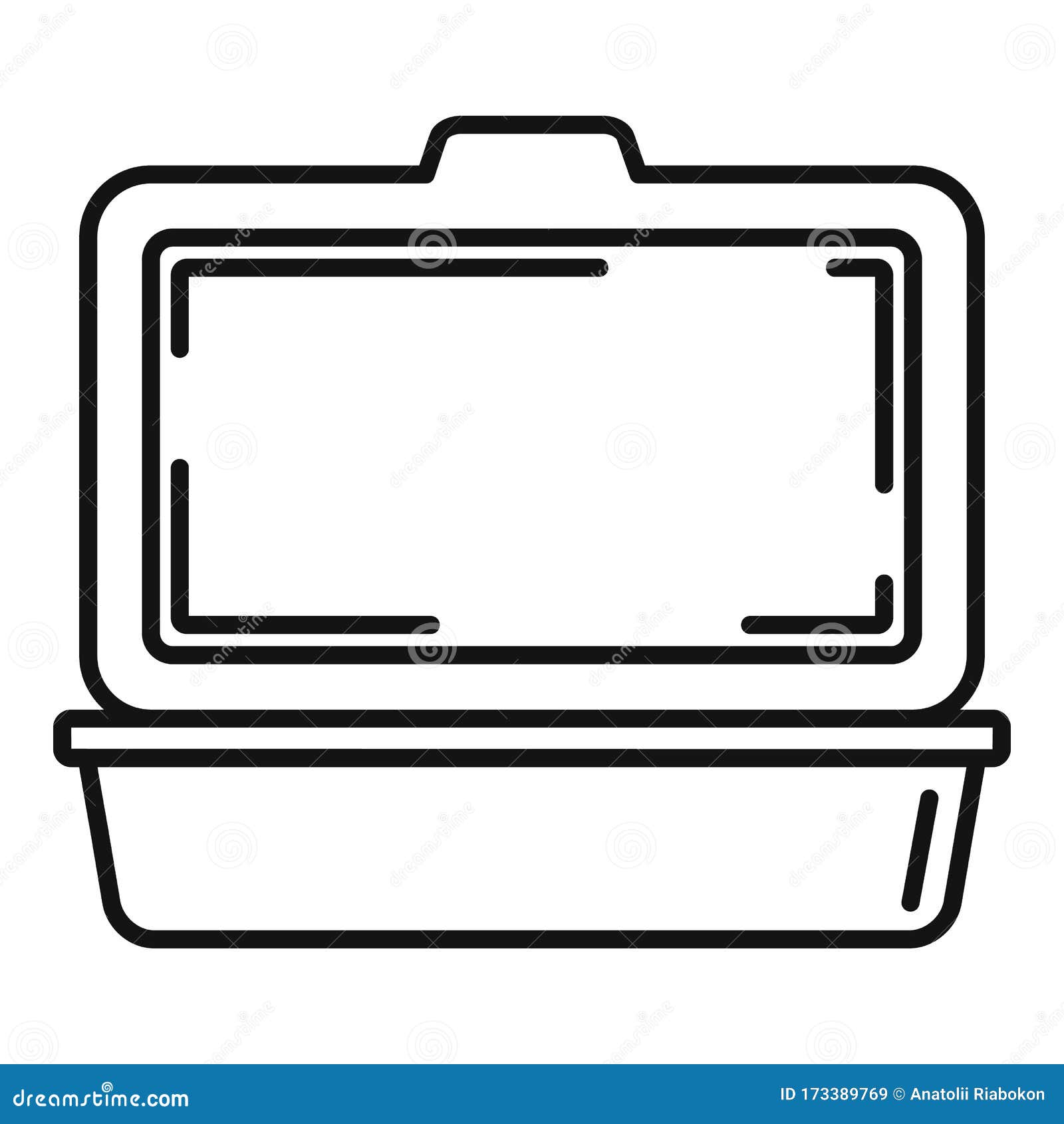 Open Food Can Cartoon Vector | CartoonDealer.com #56694991