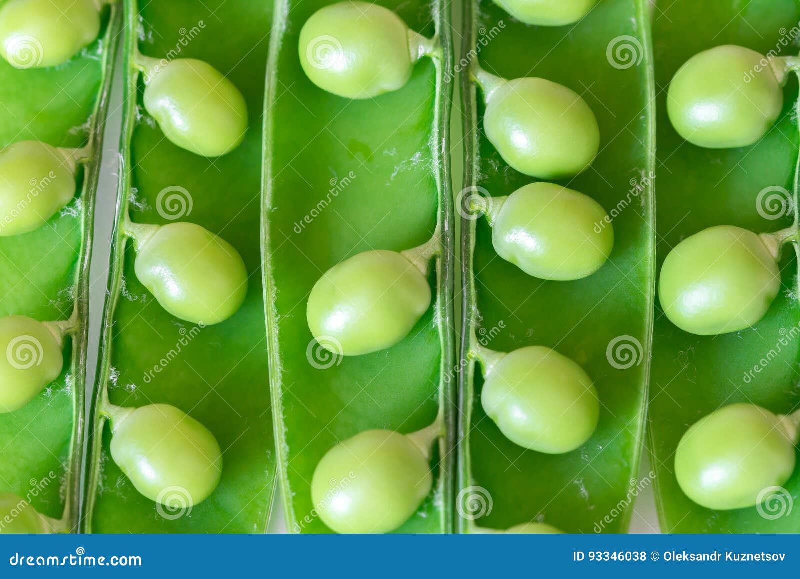 Open Fresh Green Peas Full Screen Background Stock Photo - Image of ...